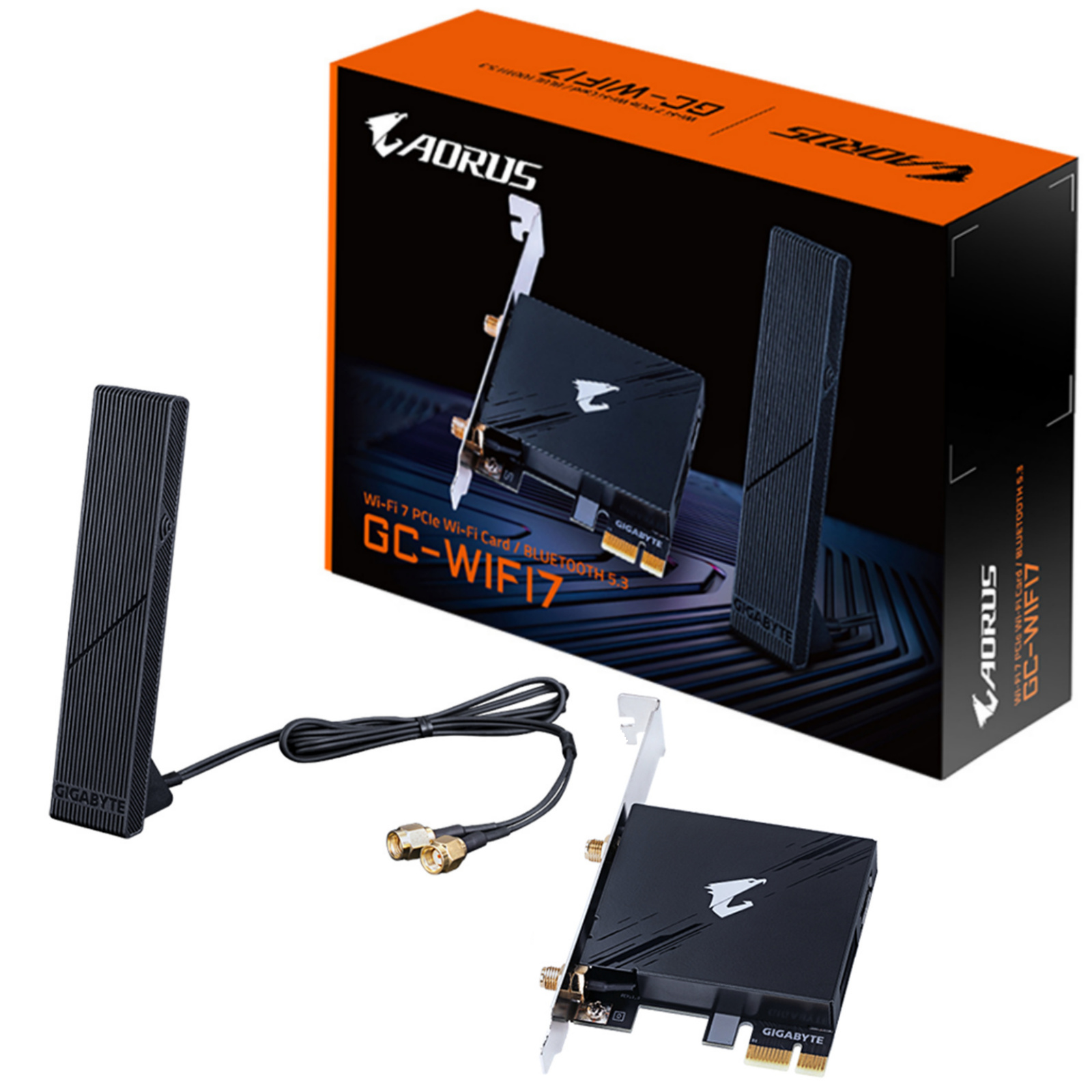 Buy the Gigabyte Aorus GC-WIFI7 (BE5800) Tri-Band WiFi 7 + Bluetooth 5. ...
