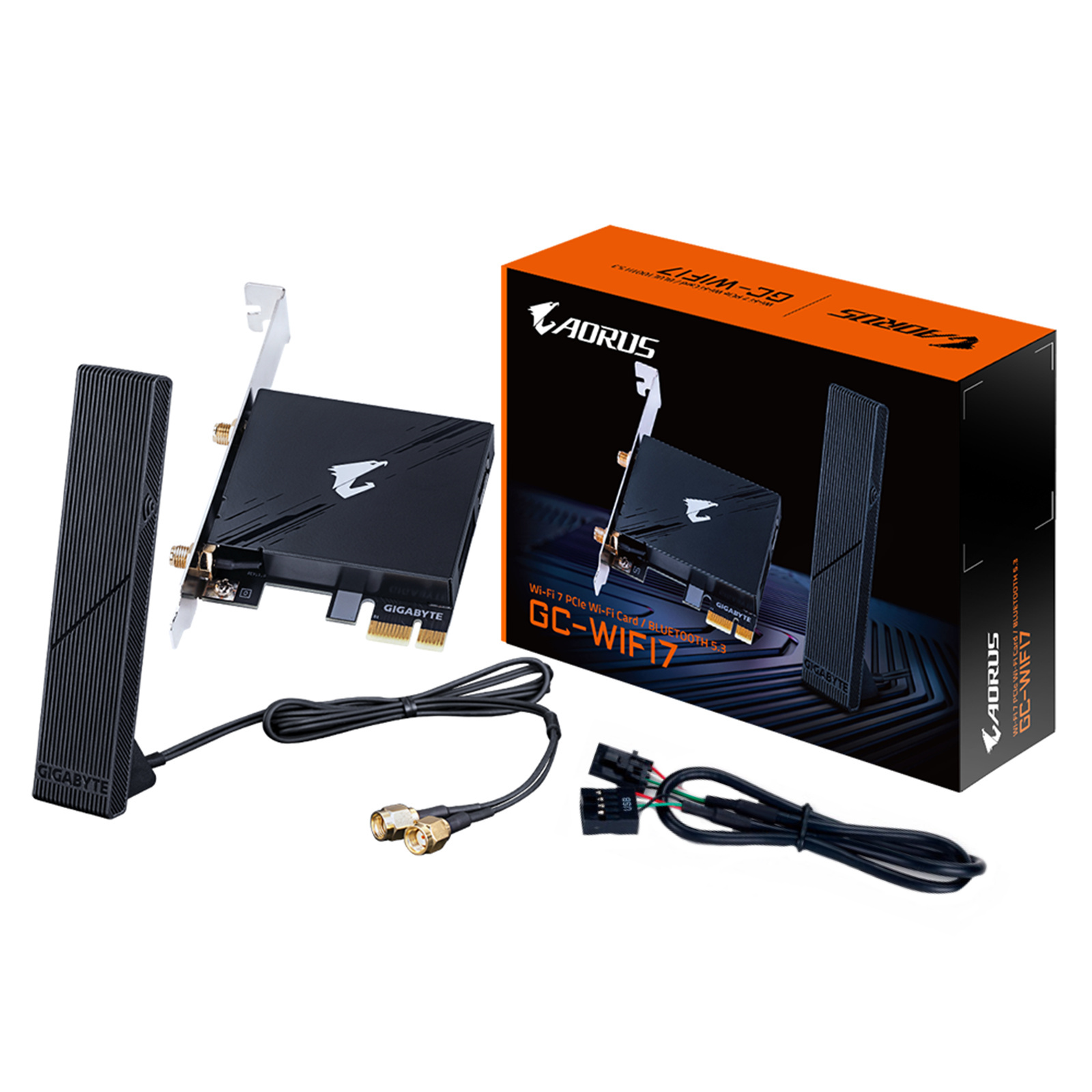 Buy the Gigabyte Aorus GC-WIFI7 (BE5800) Tri-Band WiFi 7 + Bluetooth 5. ...