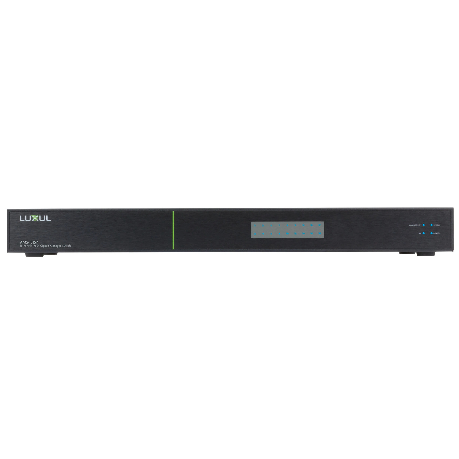 Buy the Luxul AMS-1816P AV Series 18-port/16-port PoE+ Switch Managed ...