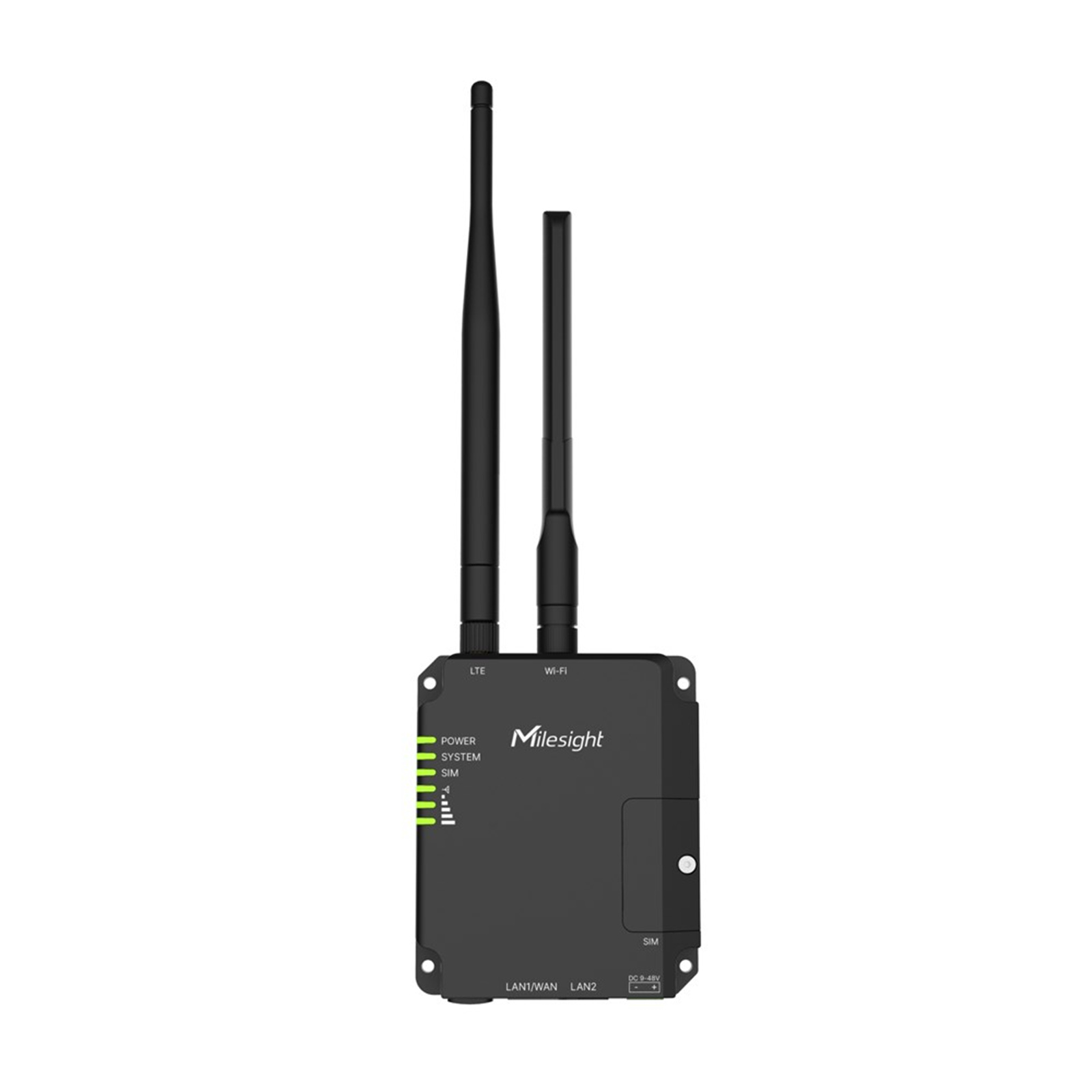 Buy the Milesight UR32S WiFi 4G LTE Industrial Router CAT4 - 2x PoE ...