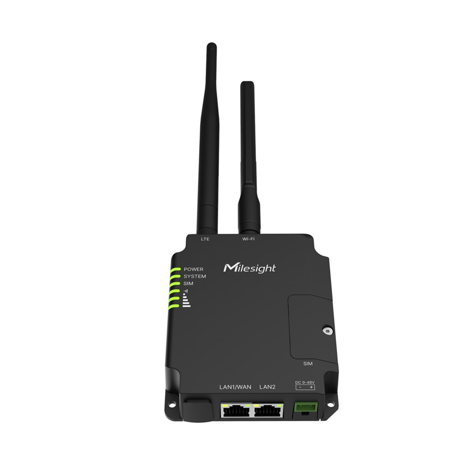 Buy the Milesight UR32S WiFi 4G LTE Industrial Router CAT4 - 2x PoE ...