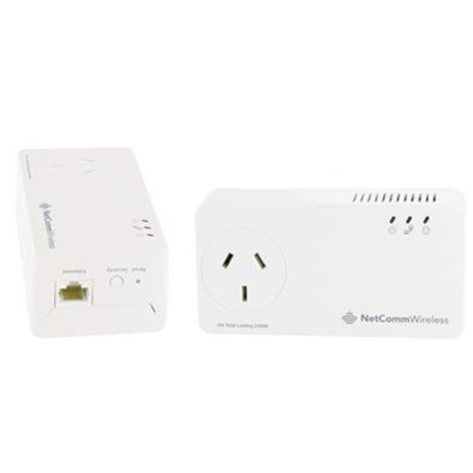 Buy the Netcomm NP511 AV500 Powerline Kit with AC Pass-Through, 500Mbps ...