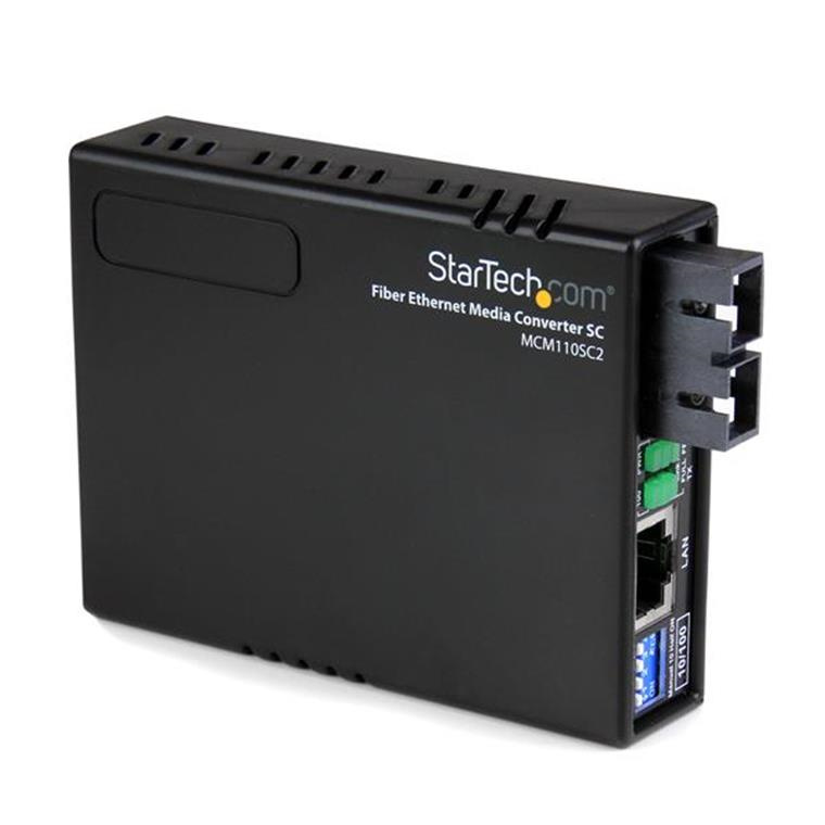 Buy the StarTech.com MCM110SC2 MultiMode Fiber to Ethernet Media Converter ( MCM110SC2 ) online ...