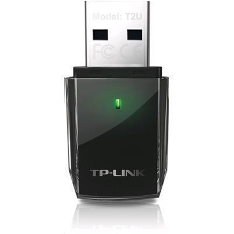 Buy the TP-Link Archer T2U (AC600) Dual-Band WiFi 5 USB Wireless ...