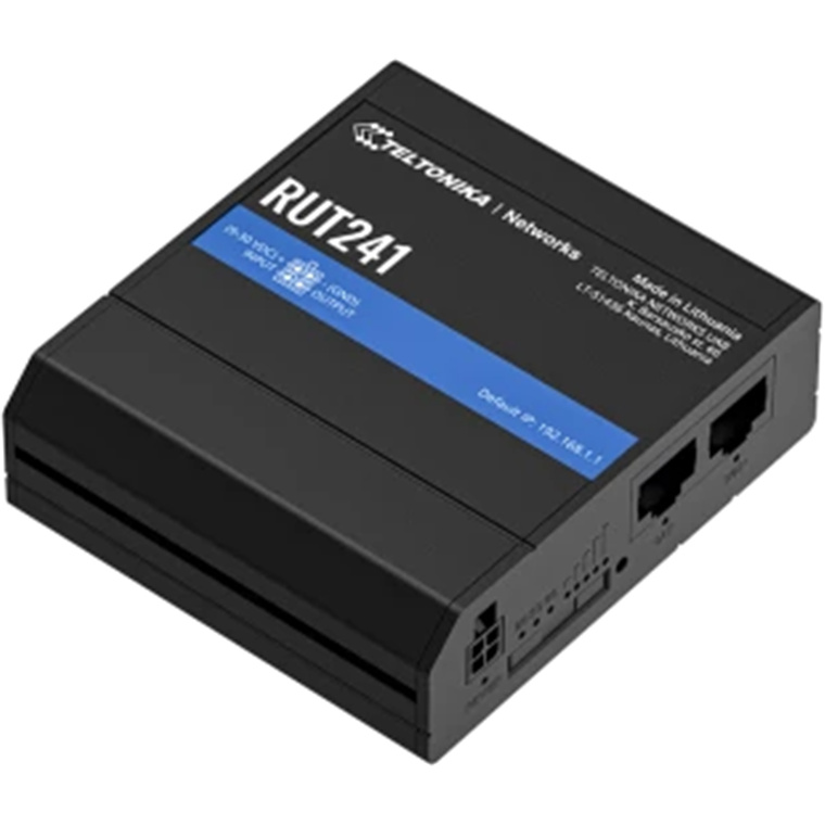 Buy the Teltonika RUT241 Industrial Cellular Router with WiFi LTE CAT4 ...