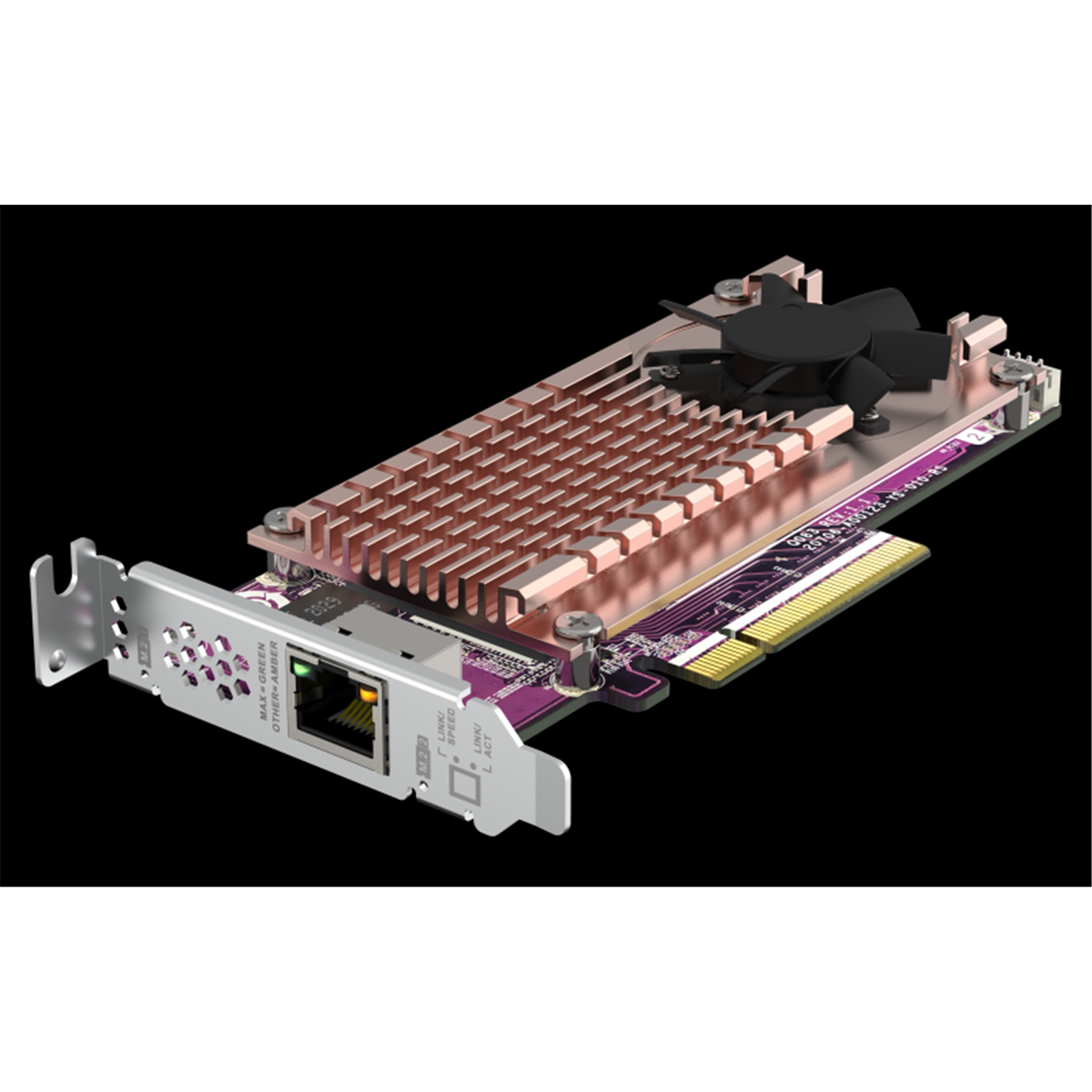 Buy the QNAP QM2 series, 2 x PCIe 2280 M.2 SSD slots, PCIe Gen3 x 8 , 1 ...