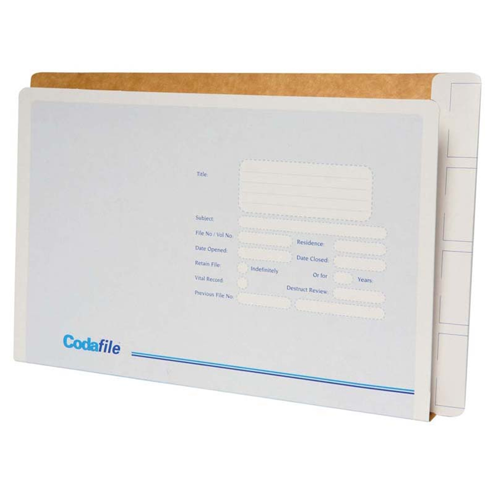 Buy the Codafile Standard File With Left Hand Pocket - Box of 50 ...