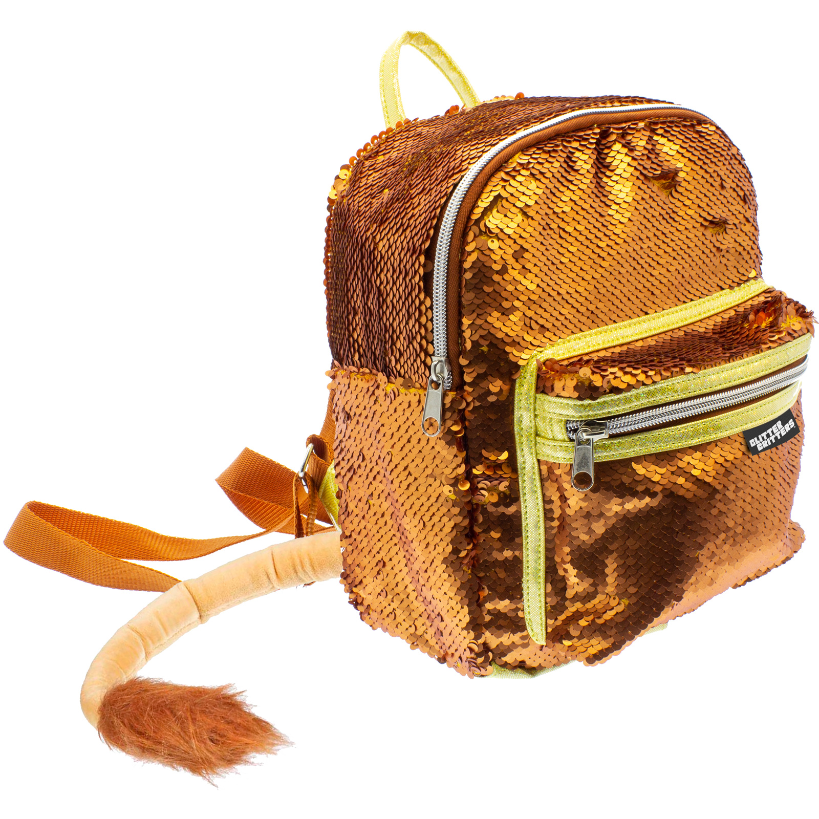 Buy the Glitter Critters Backpack - Gold ( GCCMBLI ) online - PBTech.co.nz
