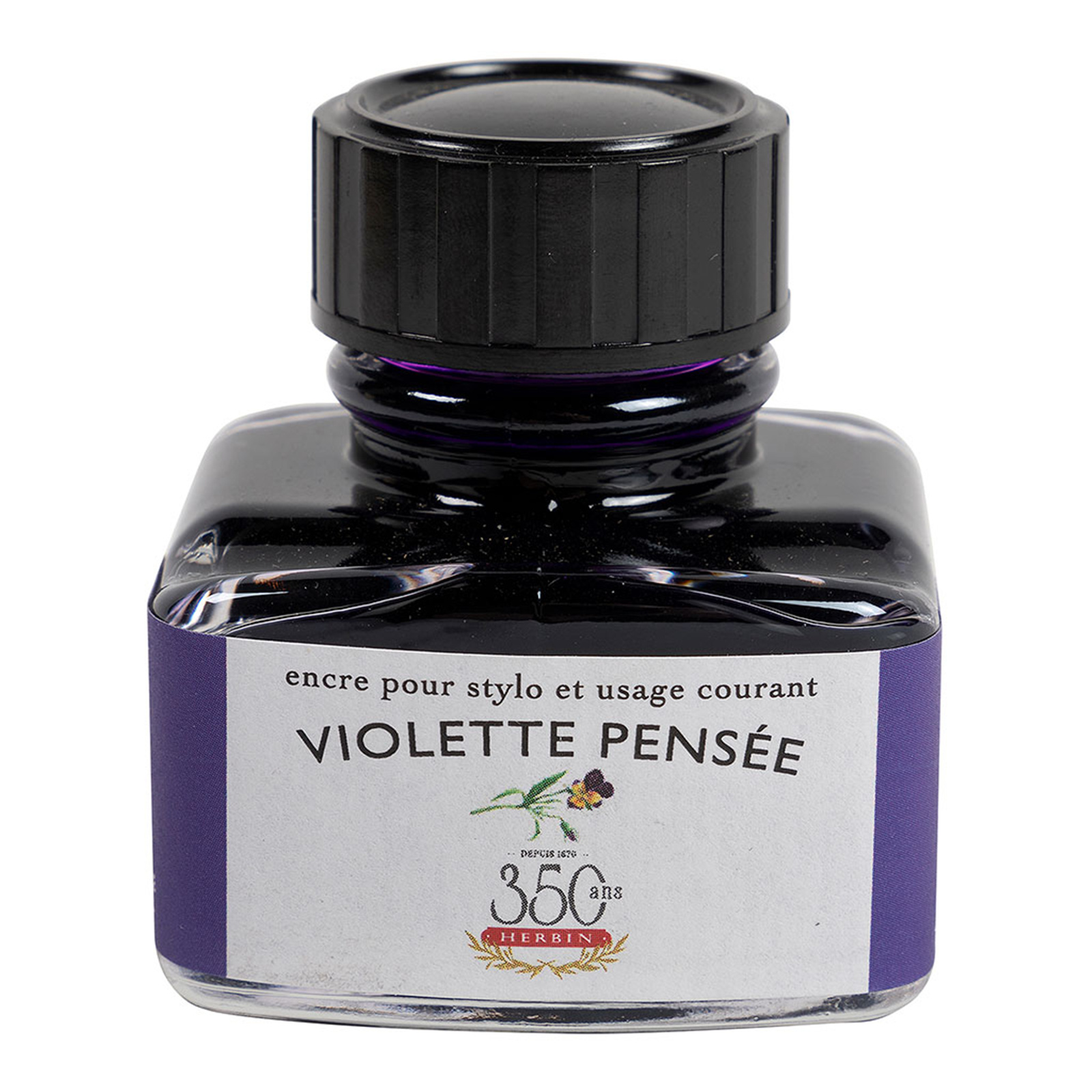 Buy the Herbin 13077T Writing Ink 30ml Violette Pensee ( 13077T ...