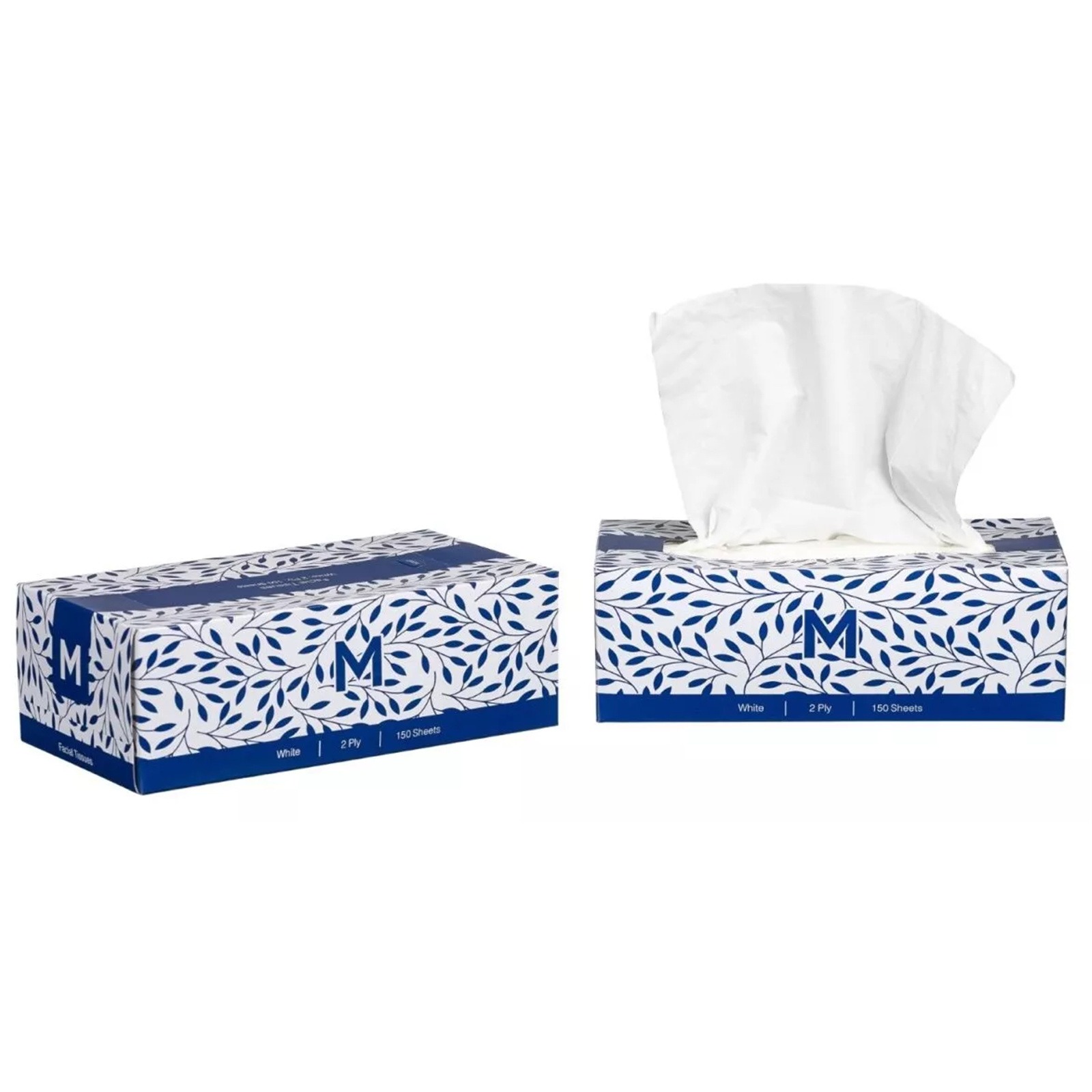 Buy the Matthews Flat Facial Tissues - White - 2 Ply - 150 Sheets - FSC ...