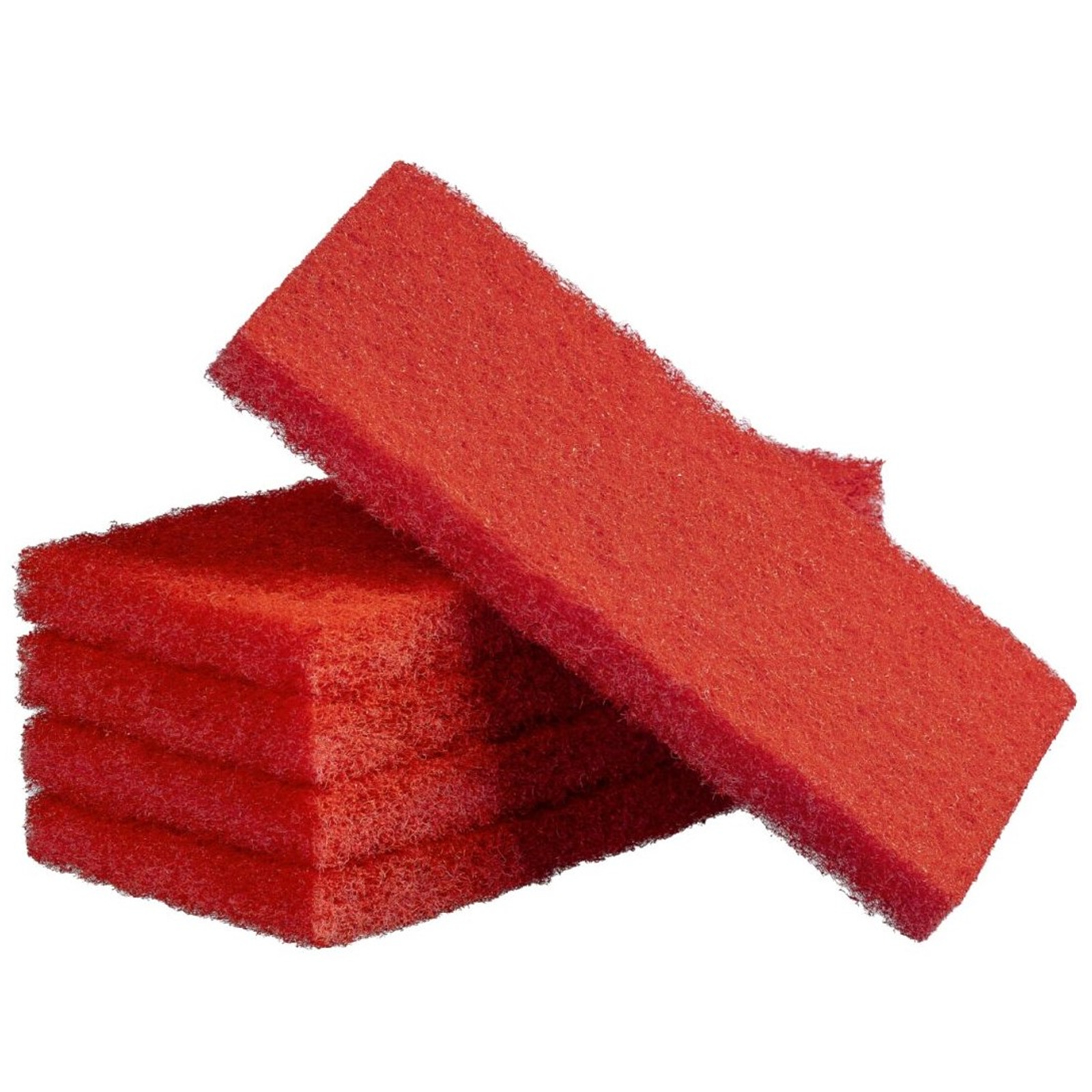 Buy the Matthews Thick Scouring Pads - Red - 115mm x 250mm x 20mm - 5 ...