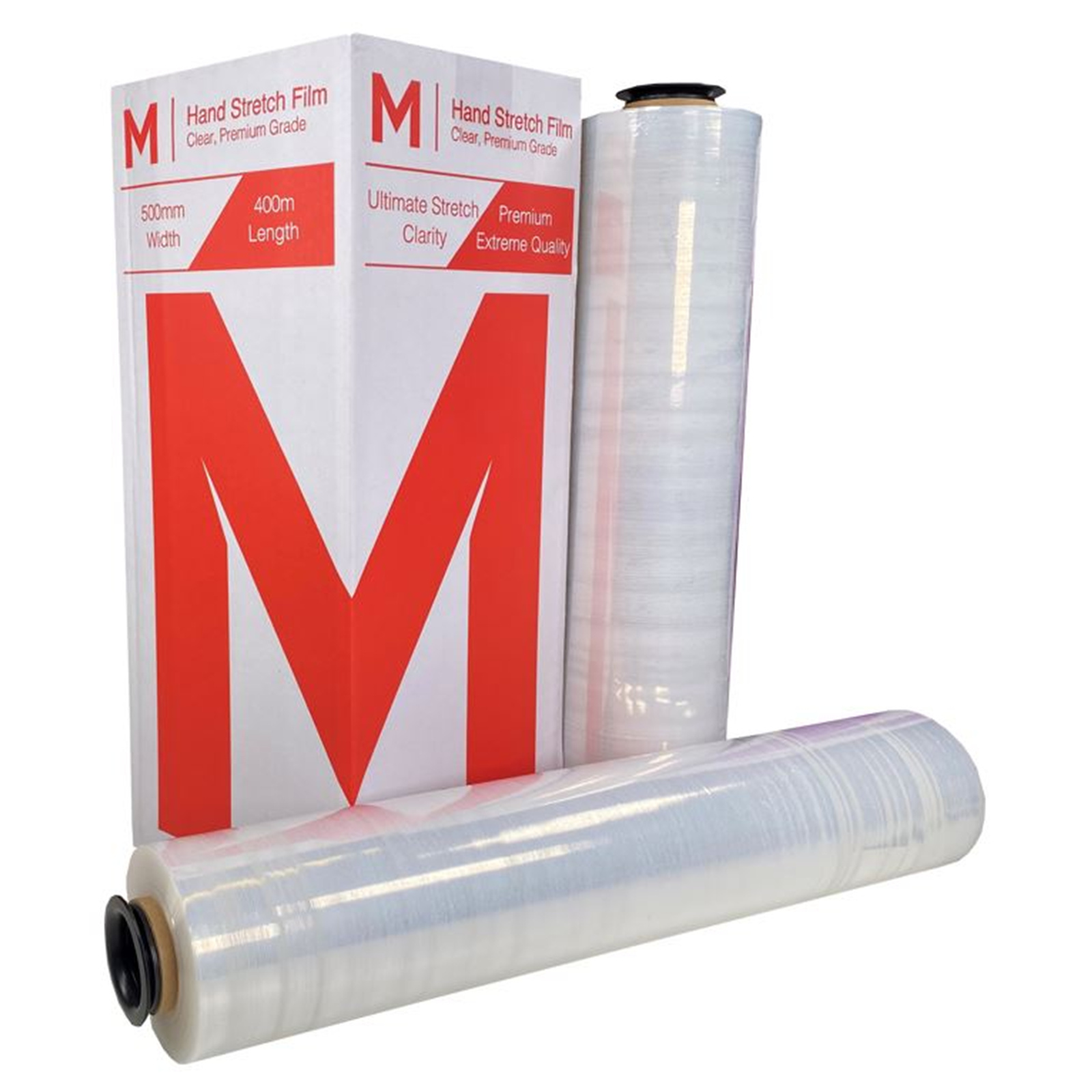 Buy the Matthews Cast Hand Stretch Film - Clear 500mm x 500m x 12mu + 4 ...