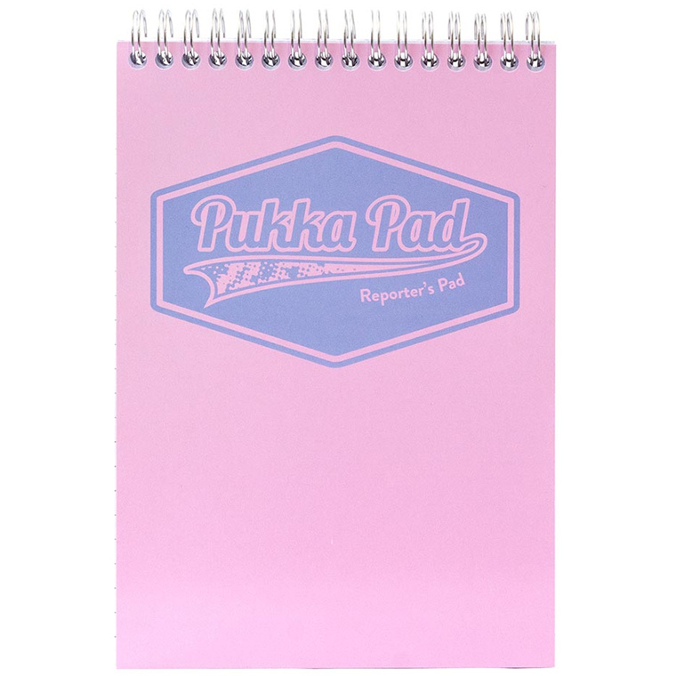 Buy the PUKKA 8907(PK)-PST Pukka Pastel Reporters Notepad Pink ( 8907(PK)-PST ) online - PBTech ...