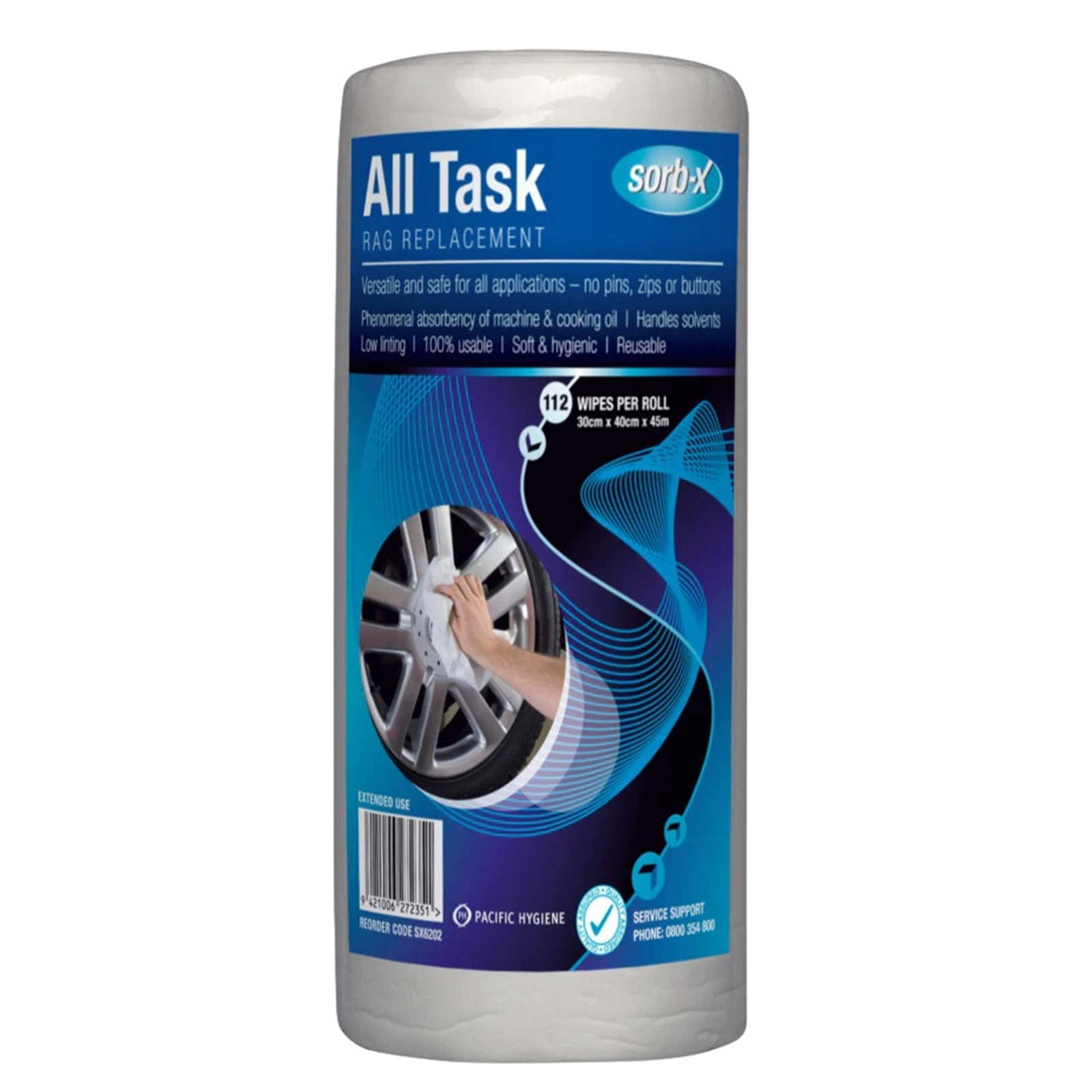 Buy the Sorb-X SX6202 SORB-X All Task Rag Replacement White ( SX6202 ...