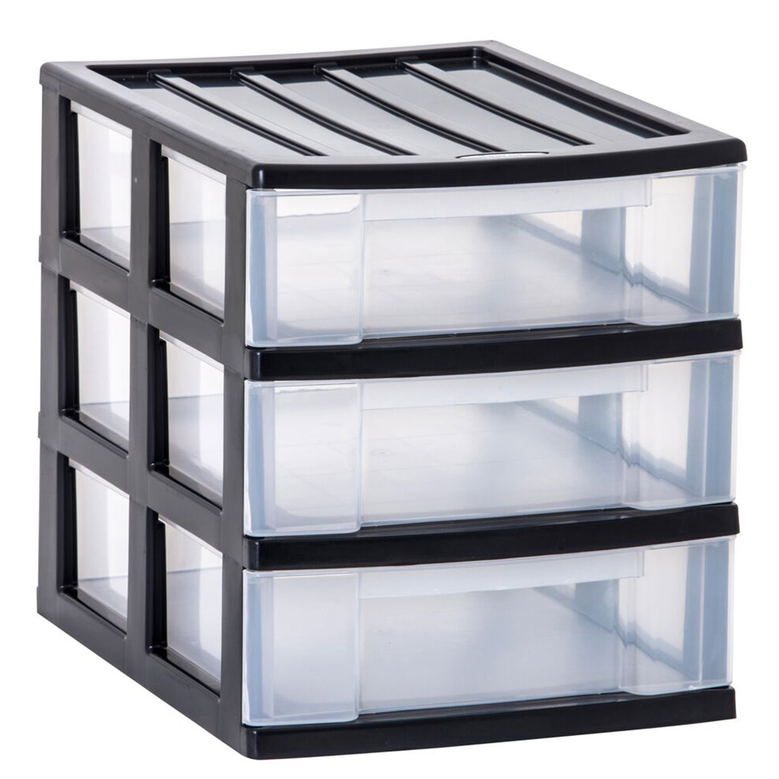 Buy the Taurus Desk Organiser 3 Drawer A4 Charcoal ( J07322LCHAR ...