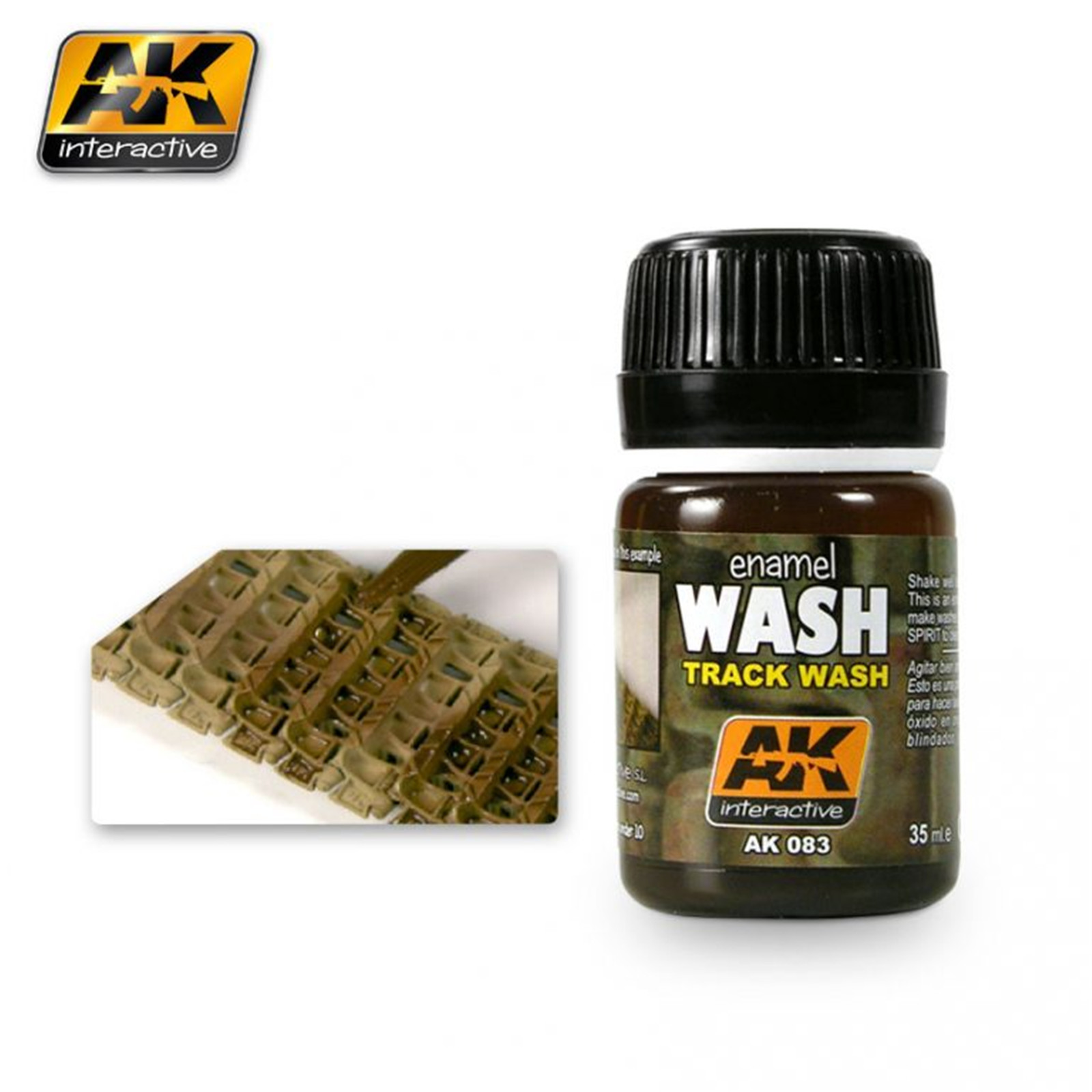 Buy the AK Interactive AK083 Enamel Wash - Track Wash ( AK Interactive ...