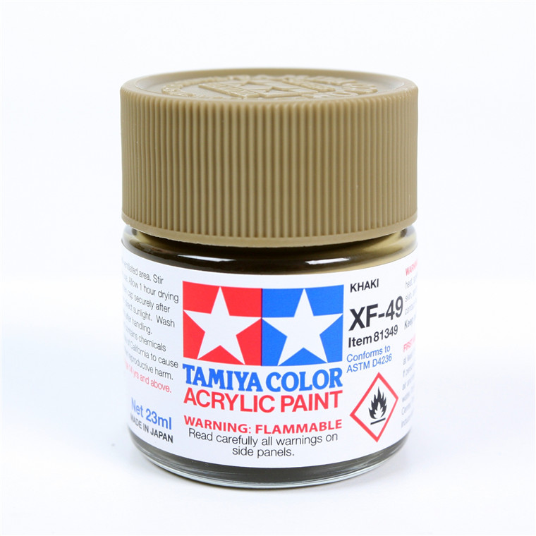 Buy the Tamiya XF-49 Acrylic Mini Paint - Khaki - 10ml ( Tamiya 81749 ...