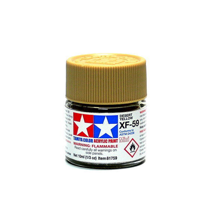 Buy the Tamiya XF-59 Acrylic Mini Paint - Desert Yellow - 10ml ( Tamiya ...