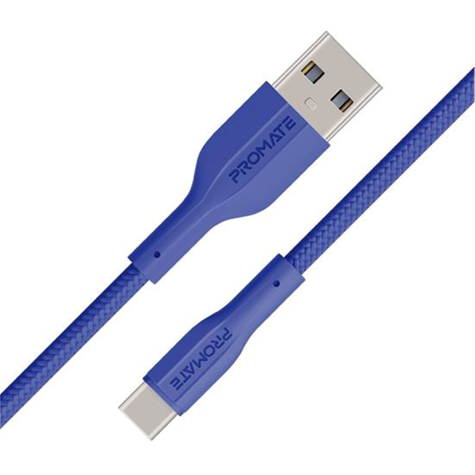 Buy the Promate XCORD-AC.BL 2A - 480Mbps USB-A to USB-C Cable - 1m - Blue... ( XCORD-AC-BL ...
