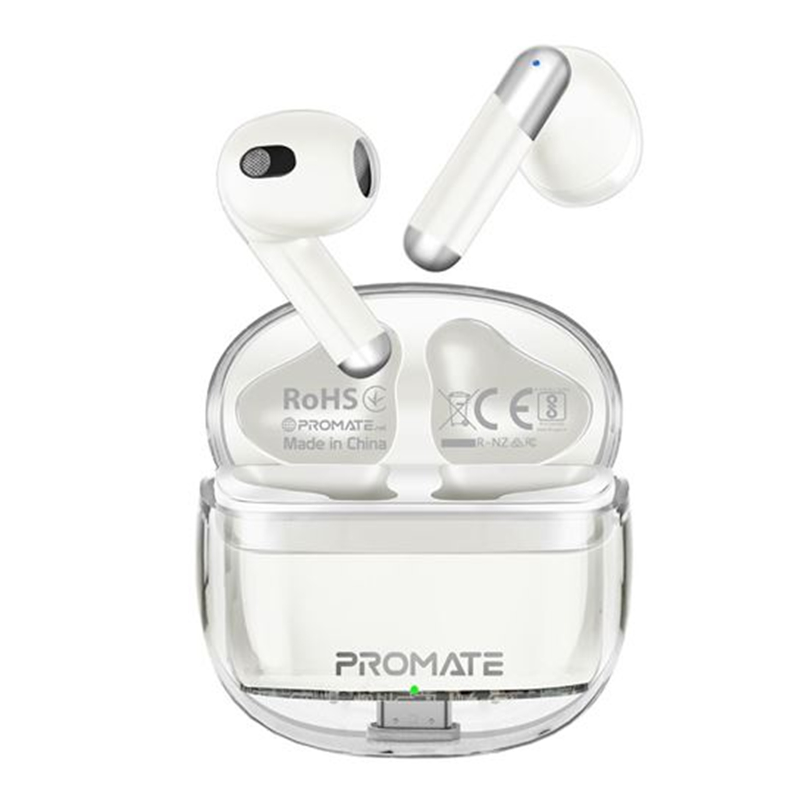 Buy the Promate In-Ear HD Bluetooth Earbud - White Intellitouch ...