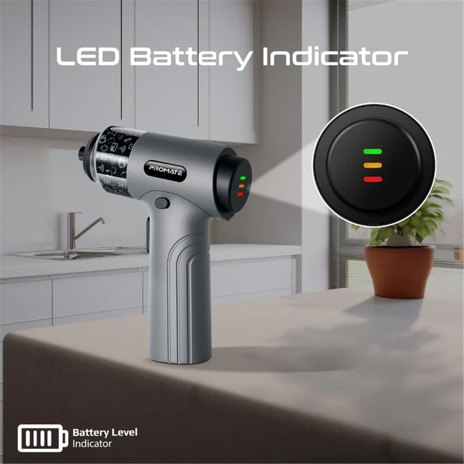 Buy the Promate PROTOOLS-31G 36-Pieces Cordless Electric DIY Hand held ...