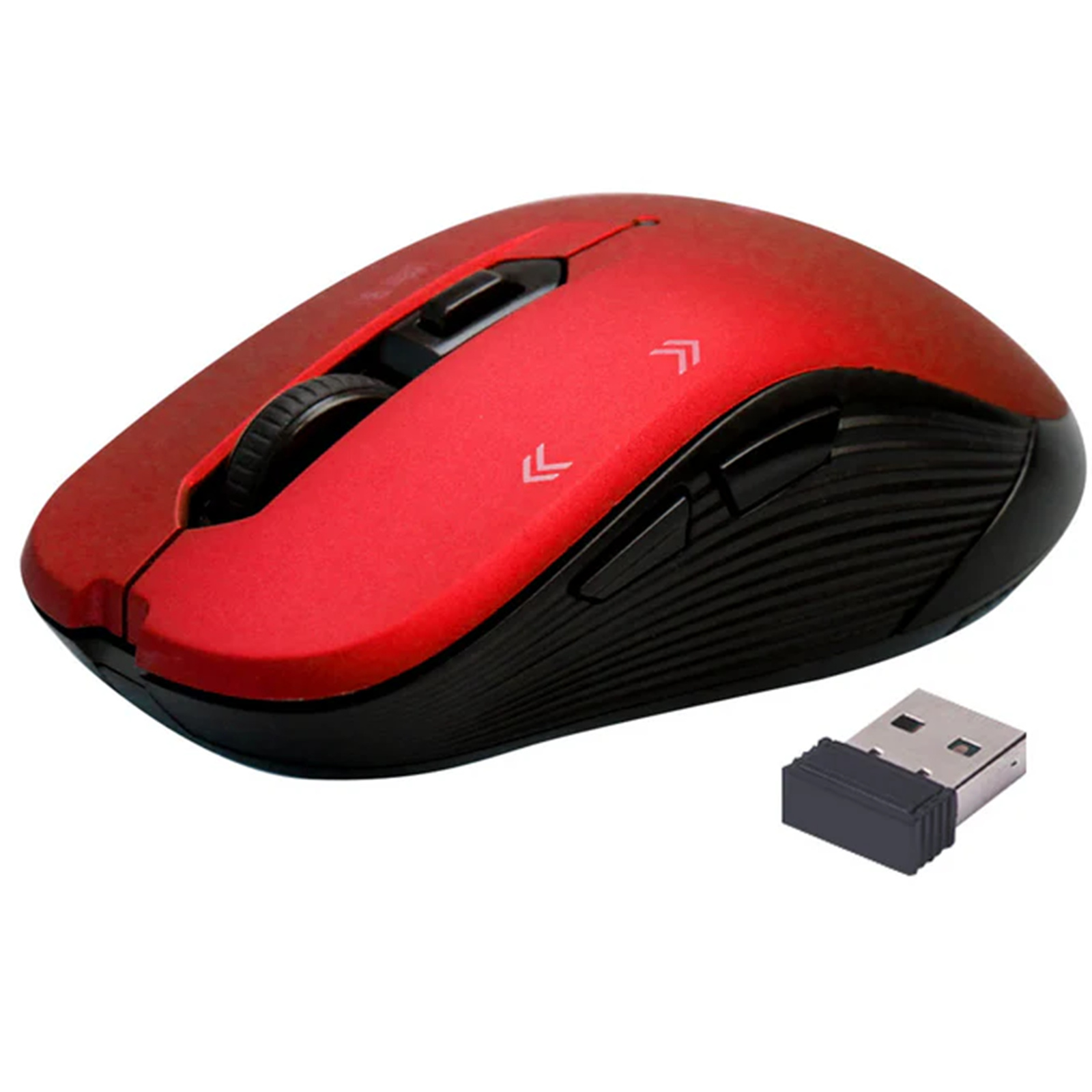 Buy the Promate SLIDER-RED Ergonomic Optical Tracking Wireless Mouse ...