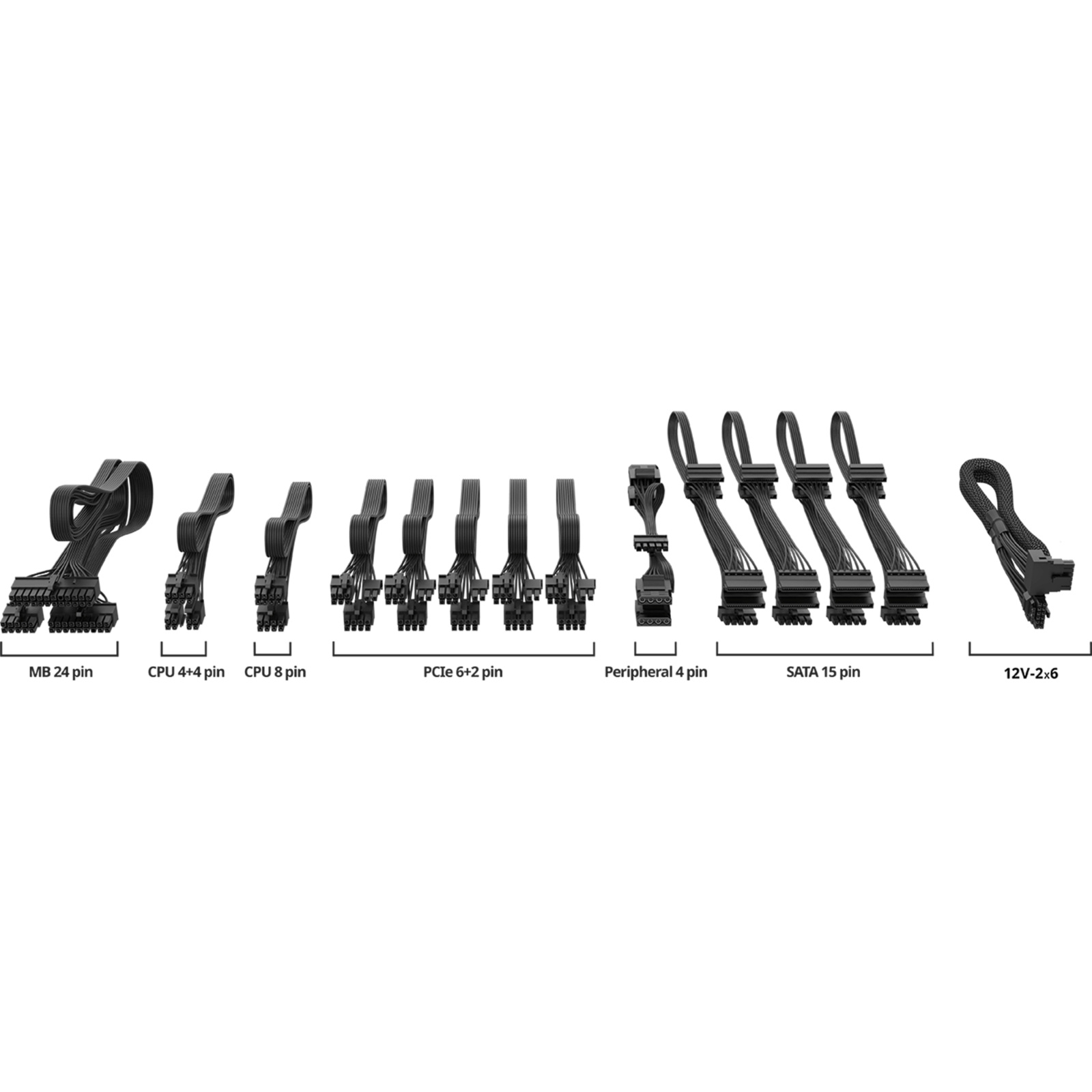 Buy the Cooler Master V Platinum V2 1100W Power Supply 80 Plus Platinum ...