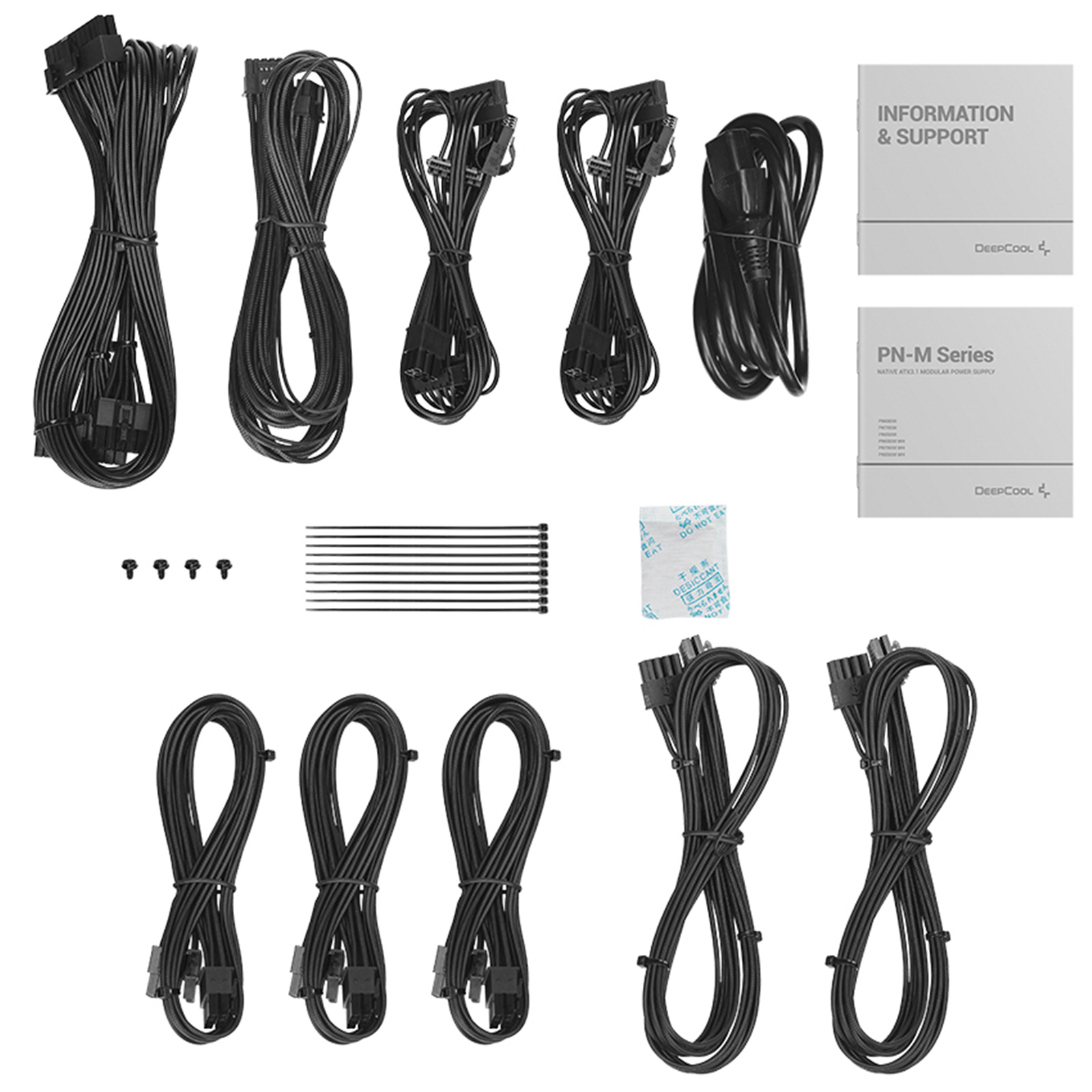 Buy the DEEPCOOL PN750M 750W ATX 3.1 Power Supply 80 Plus Gold - Full ...