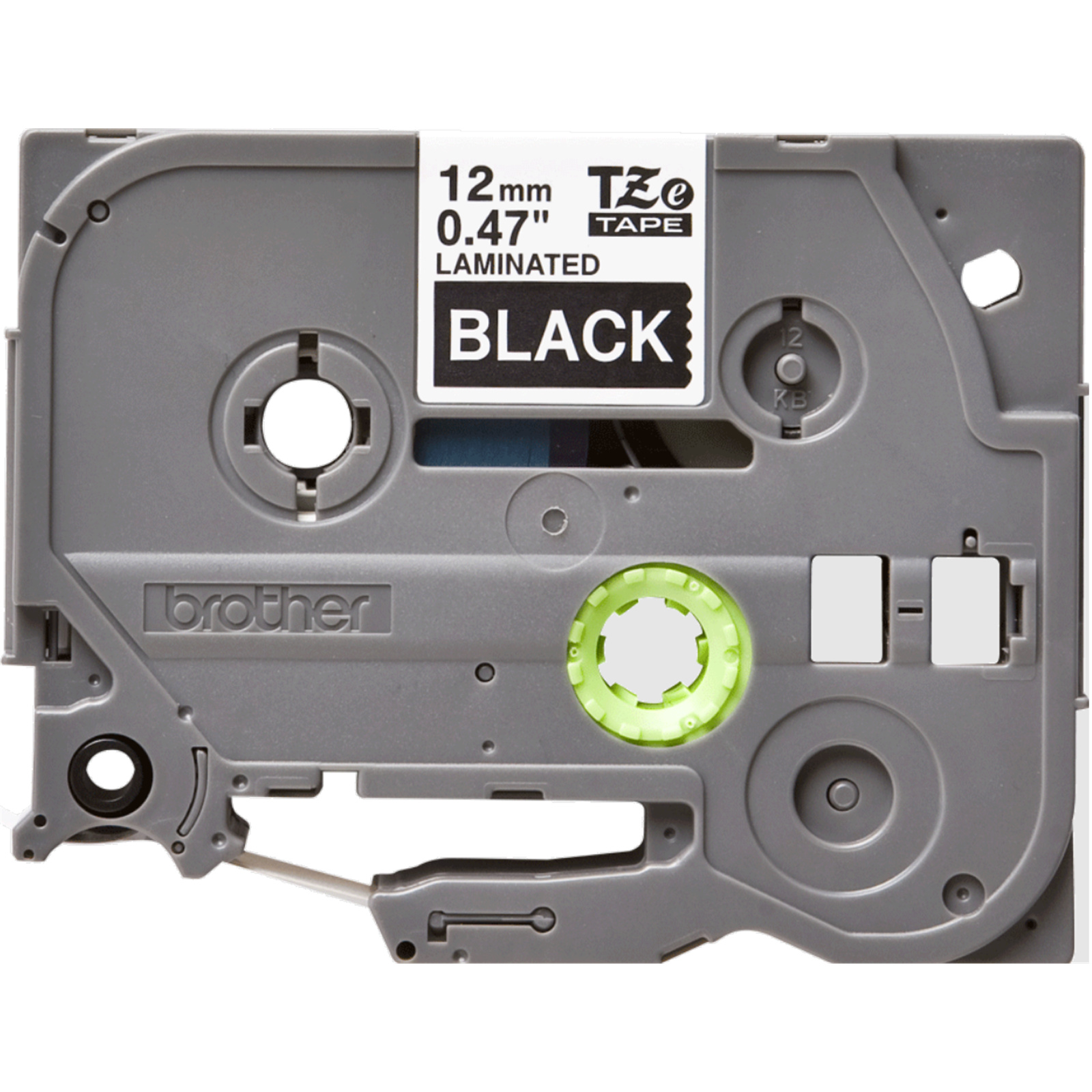 Buy the Brother Genuine TZe335 Labelling Tape White on Black, 12mm wide ...