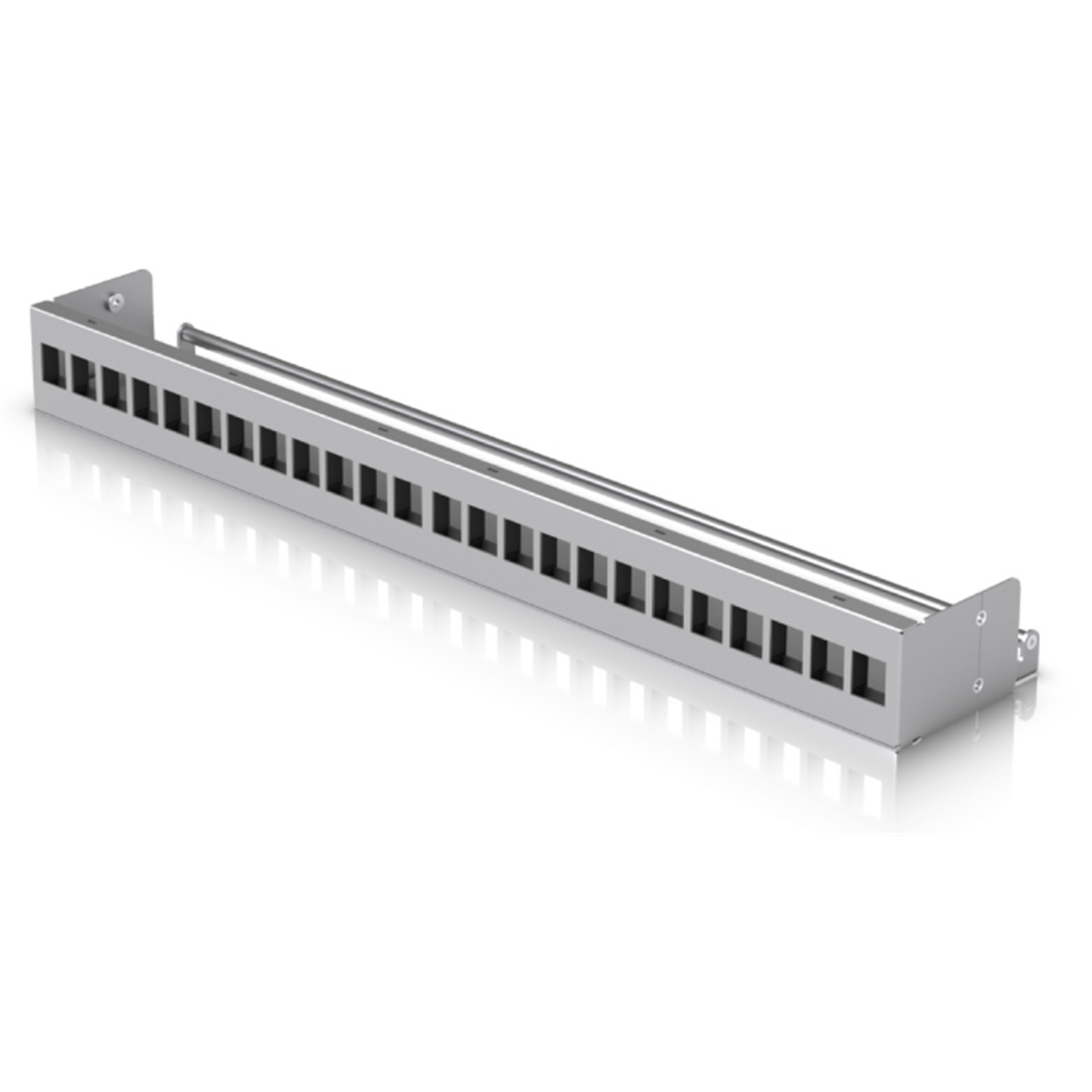 Buy the Ubiquiti Unifi Patch Panel 24-Port Blank Keystone Front panel ...
