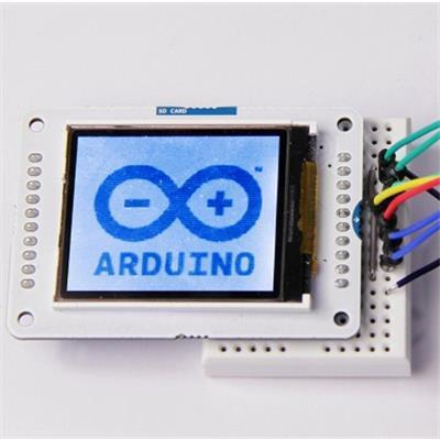 Buy the Arduino A000096 1.7" SPI TFT LCD Module with micro-SD Card Slot, 160 ... ( 2360852 ...