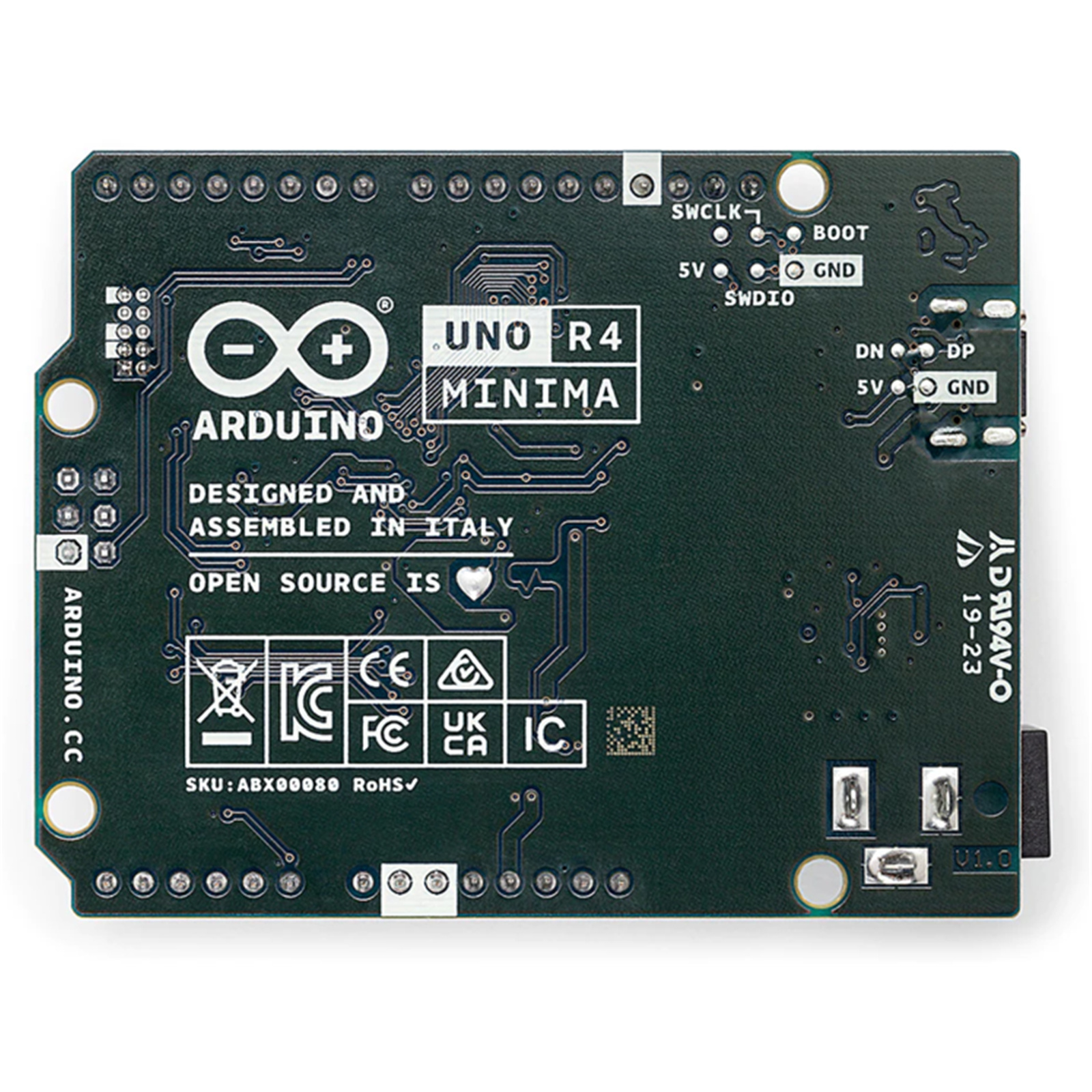 Buy the Arduino UNO Rev 4 Minima Development Board 48MHz Arm Cortex-M4 ...