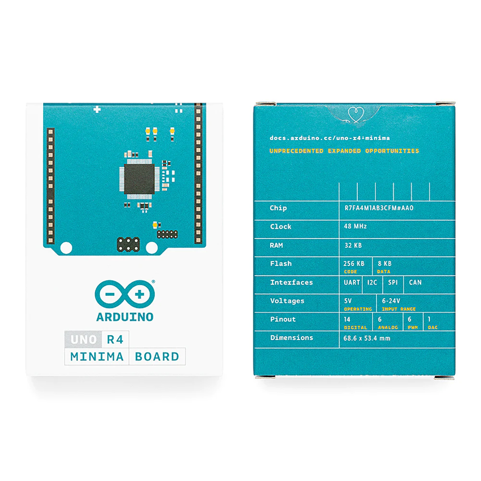 Buy the Arduino UNO Rev 4 Minima Development Board 48MHz Arm Cortex-M4 ...