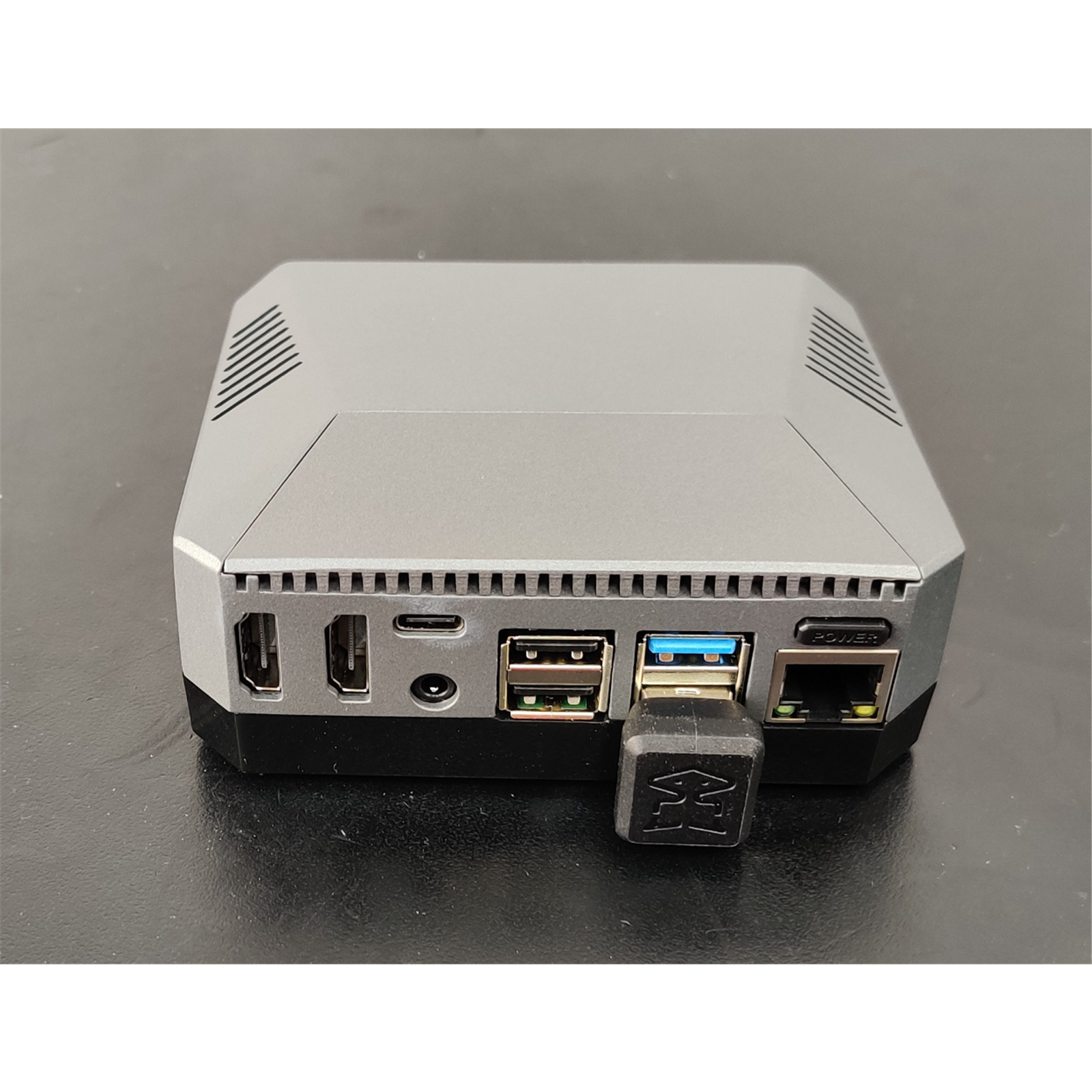 Buy the Raspberry Pi 4B 4GB Argon Case Assembly Pack with 256GB M.2 ...