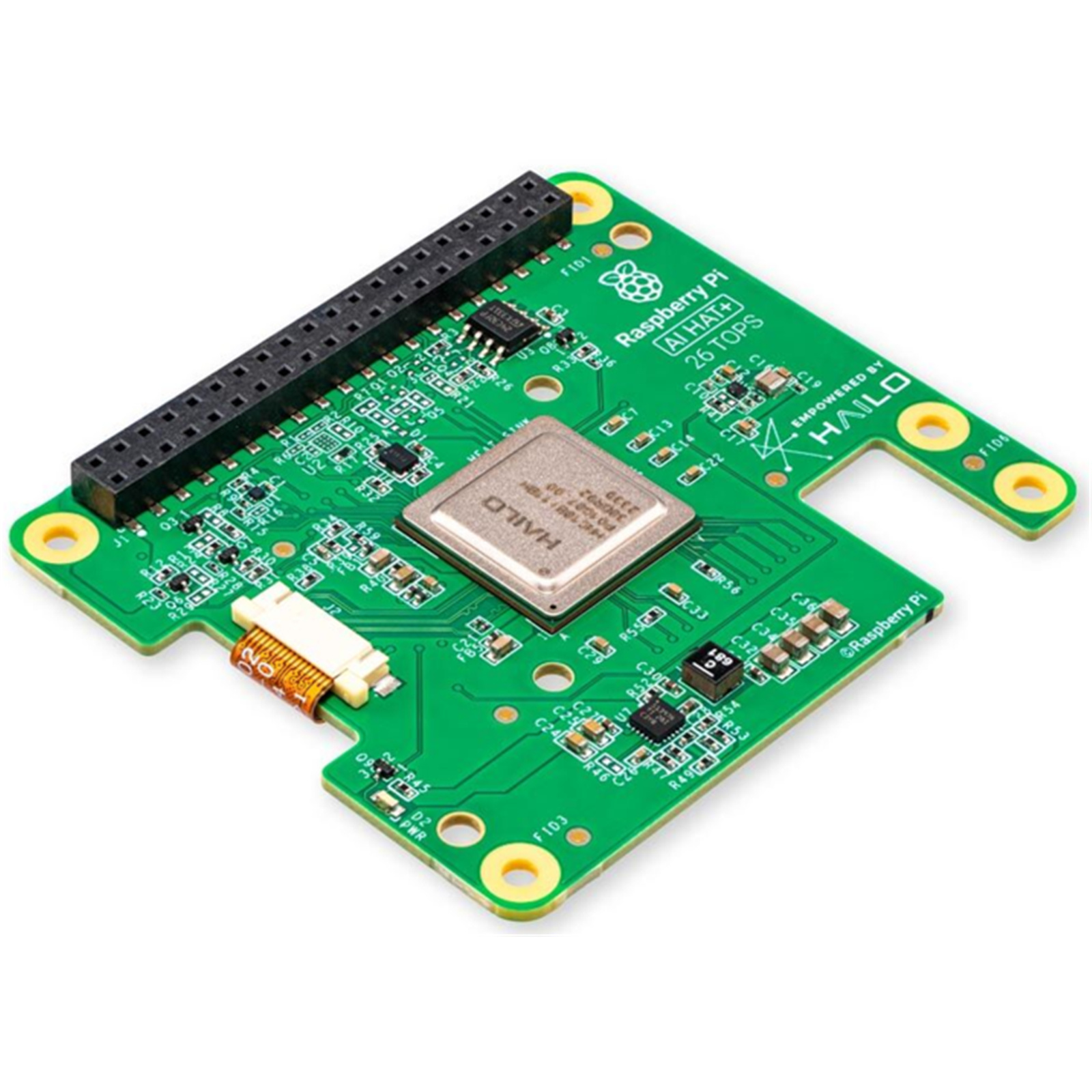 Buy the Raspberry Pi 5 Official AI Kit Incl M.2 HAT+, 26 TOPS, Hallo AI ...