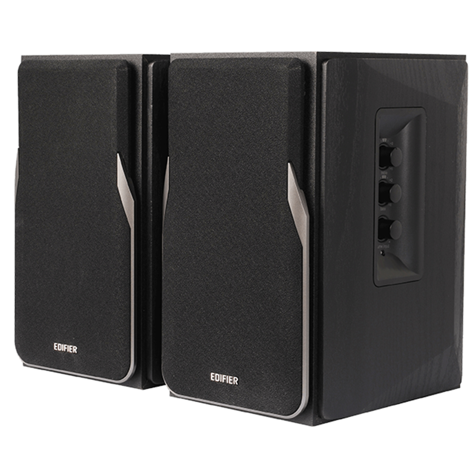Buy the Edifier R1380T 42W Powered Bookshelf Speakers - Black 4 ...