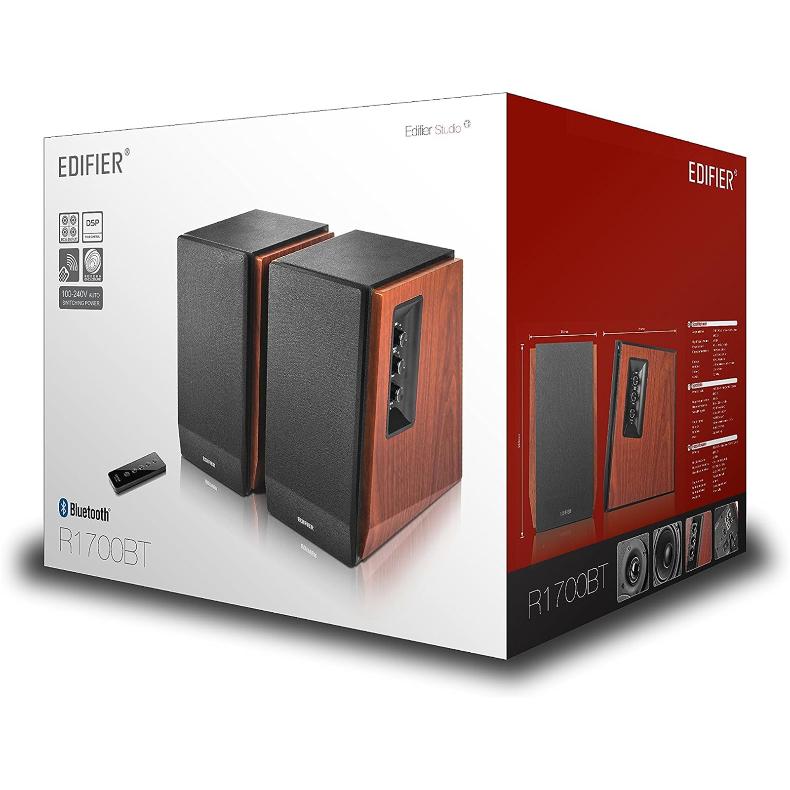 Buy the Edifier R1700BT 66W Powered Bookshelf Speaker System with ...