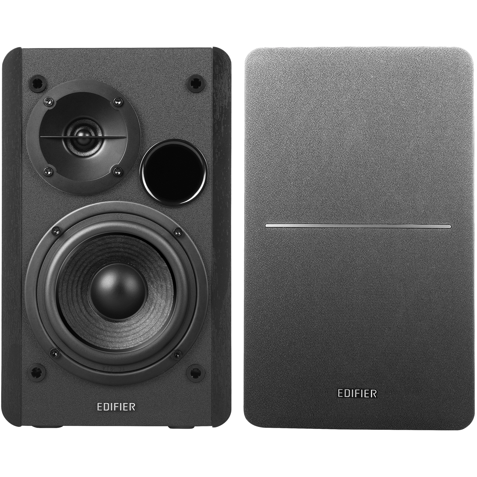 Buy the Edifier R1280T 42W Powered Bookshelf Speakers - Black - 4 ...