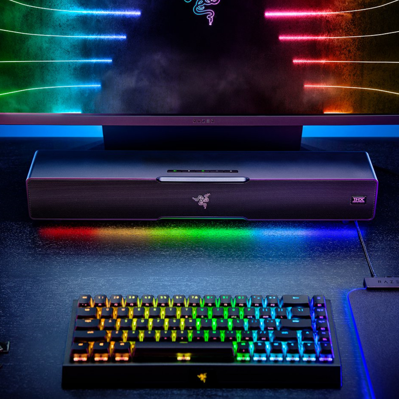 Buy the Razer Leviathan v2 X Multi-Driver PC Gaming SoundBar ( RZ05 ...