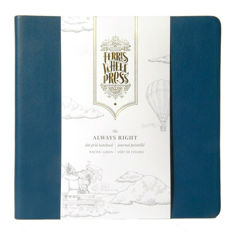 Buy the Ferris Wheel Press Notebook Notebook The Always Right B6 Wide ...