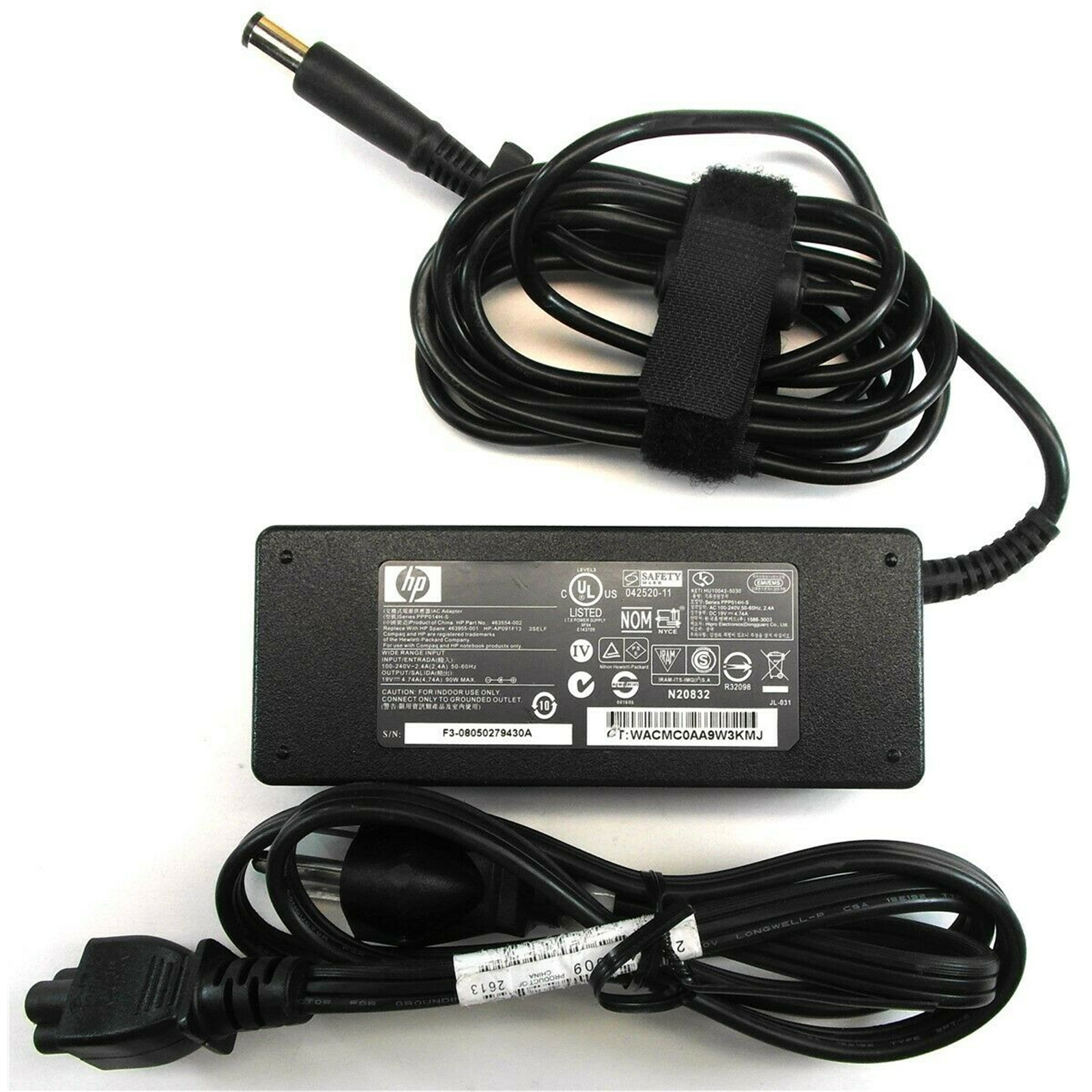 Buy the HP HPE Power Adapter AC 90W 19VDC 4.74A 7.4mm Smart Barrel - C6 ...