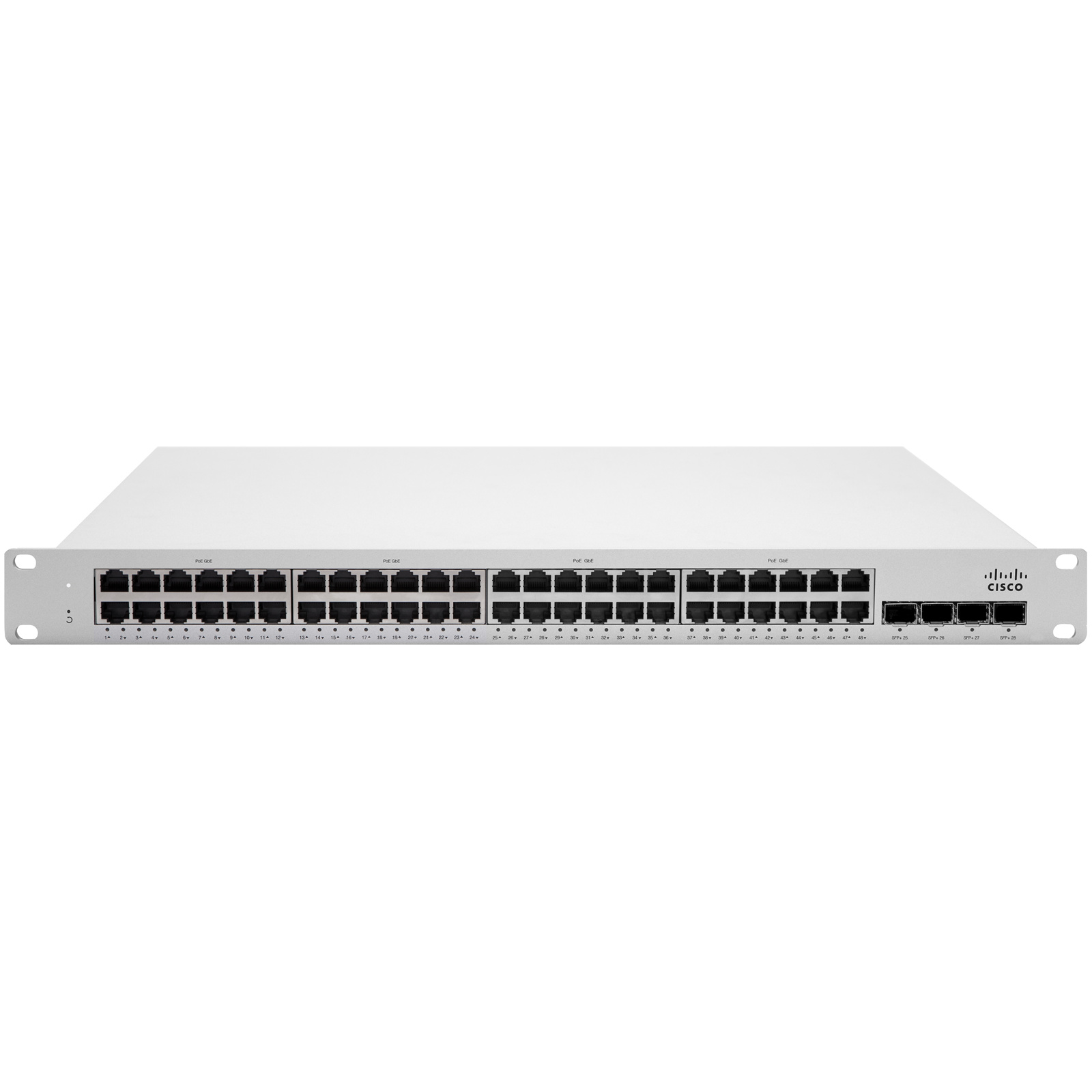 Buy the Cisco Meraki Meraki MS225-48LP L2 Stck Cld-Mngd 48x GigE 370W ...
