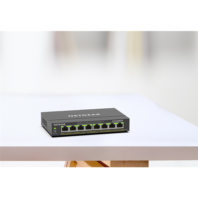 Buy the NETGEAR GS308EPP 8-Port PoE+ Gigabit Ethernet Plus Switch (123W ...