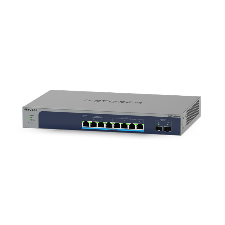 Buy the NETGEAR 10-Port PoE Multi-Gigabit/10G Ethernet Smart Switch ...