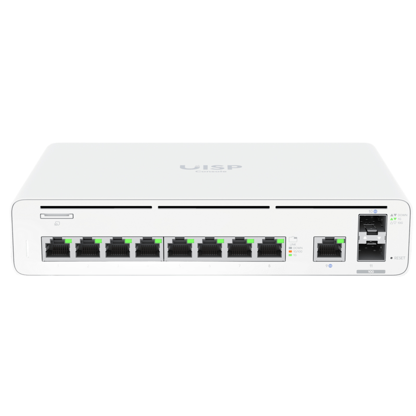 Buy the Ubiquiti UISP Console 11-Port 10G Gateway Router ( UISP-CONSOLE ...