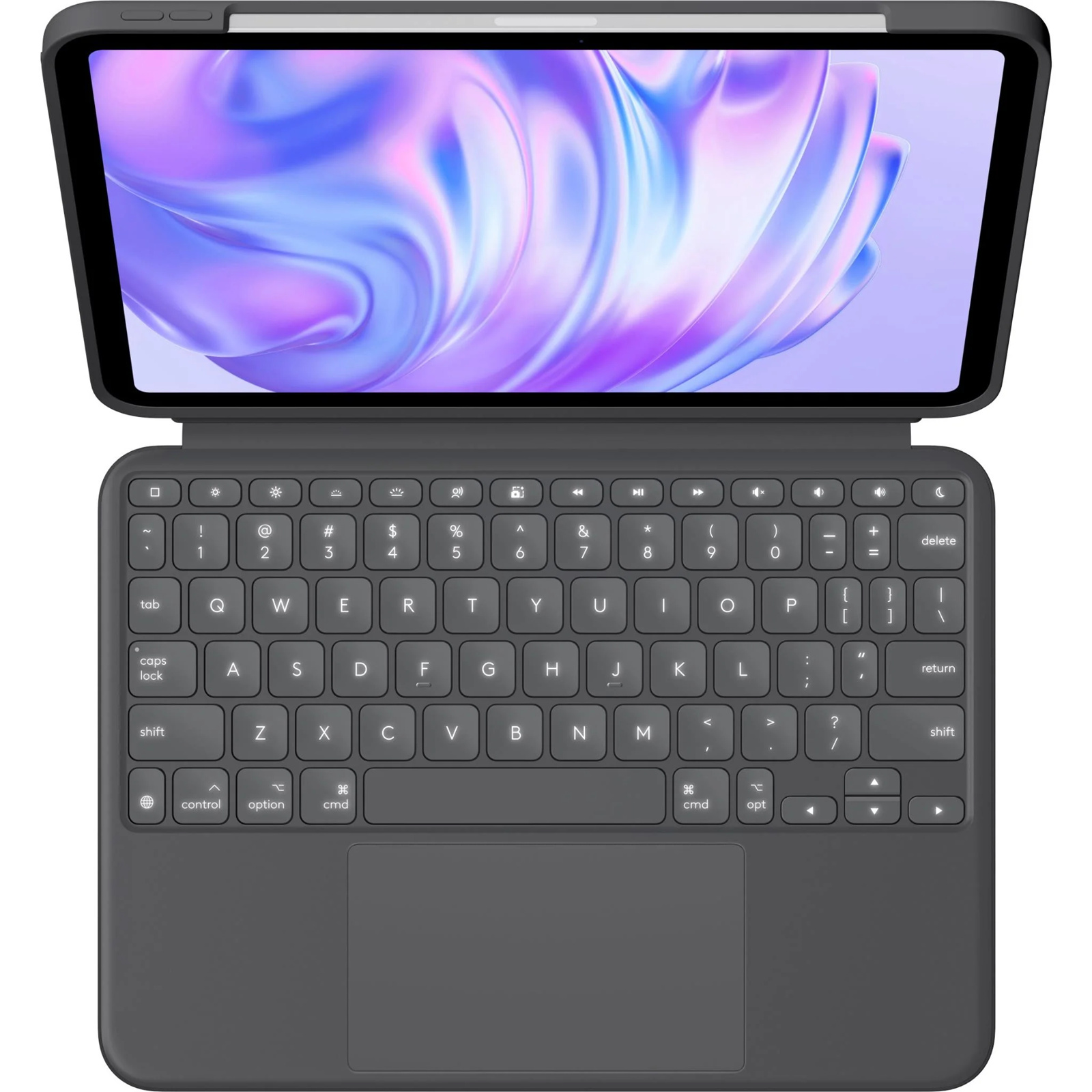 Buy the Logitech Combo Touch iPad Keyboard Case with Trackpad for iPad ...