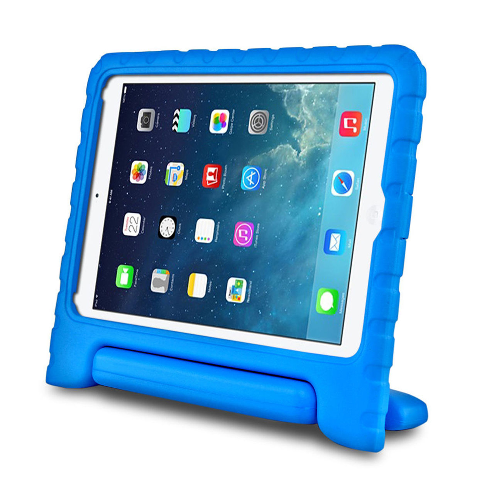Buy the NZSTEM For iPad 10.2 & 10.5 Blue Soft handle EVA Tablet Case ...