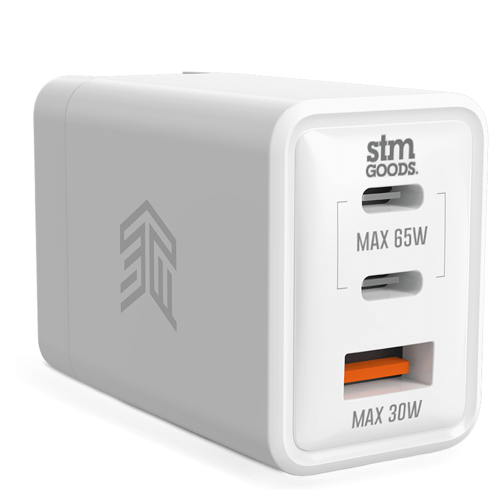 Buy the STM 65W GaN Dual Port USB-C and USB-A Universal Travel Power ...
