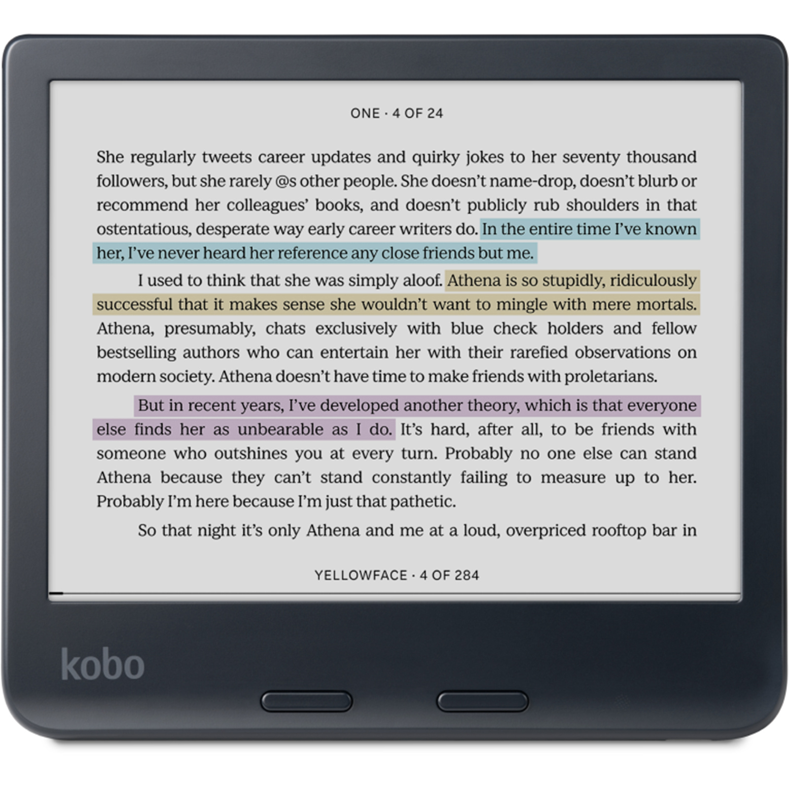 Buy the Kobo Libra Color eReader - Black 7" E Ink Colour Display ( N428 ...