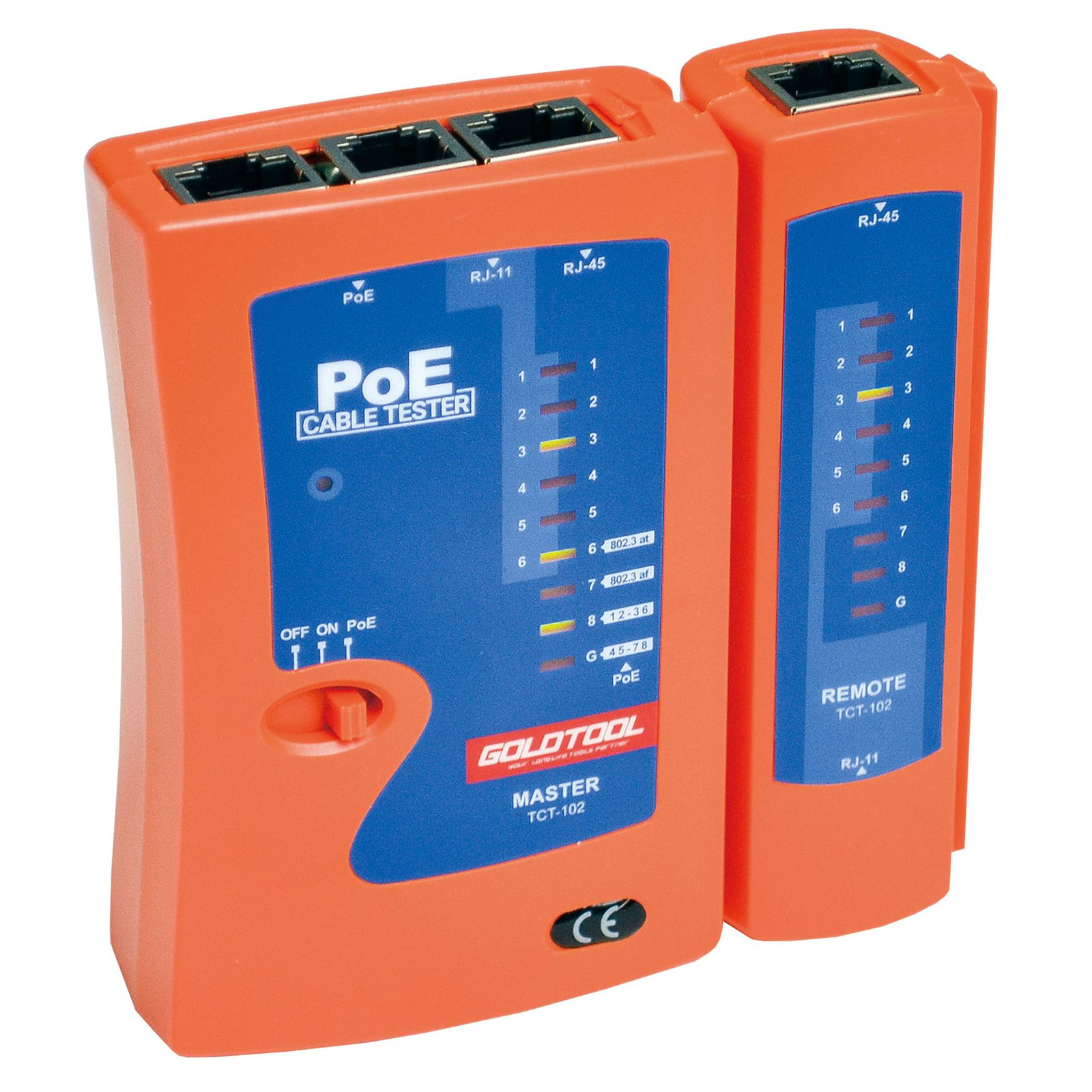 Buy the Goldtool Combo POE & Cable Tester. ( TCT-102 ) online - PBTech ...